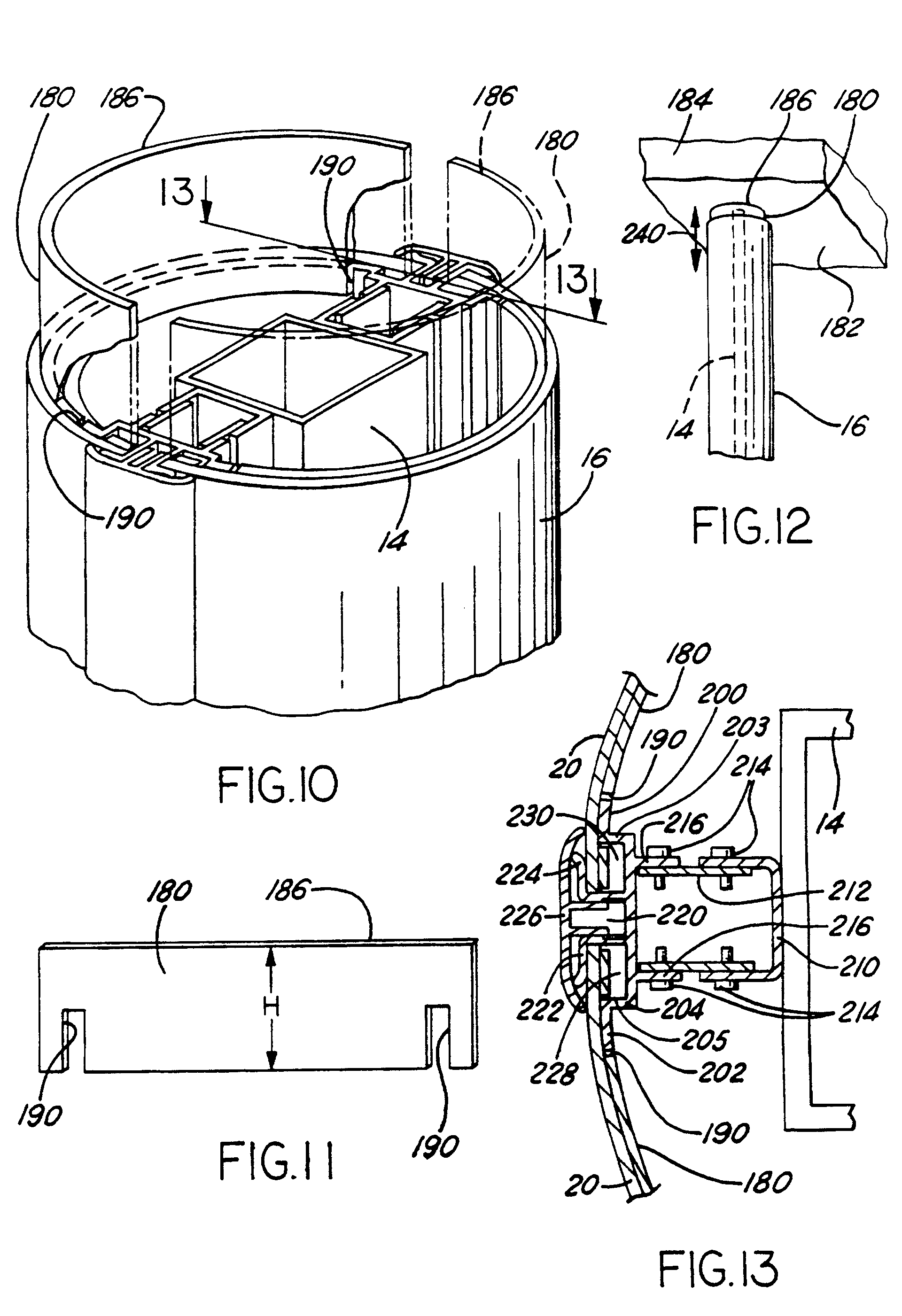 Patent EP1021628B1 - Improved round column cladding system - Google Patents