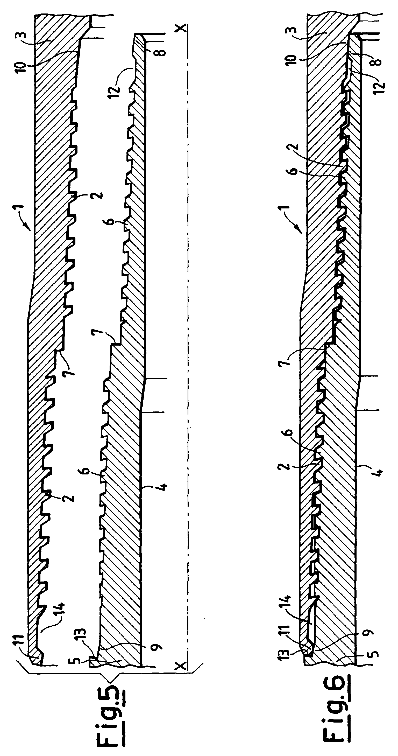 Patent EP1030029A1 - Integral joint for the connection of two pipes ...