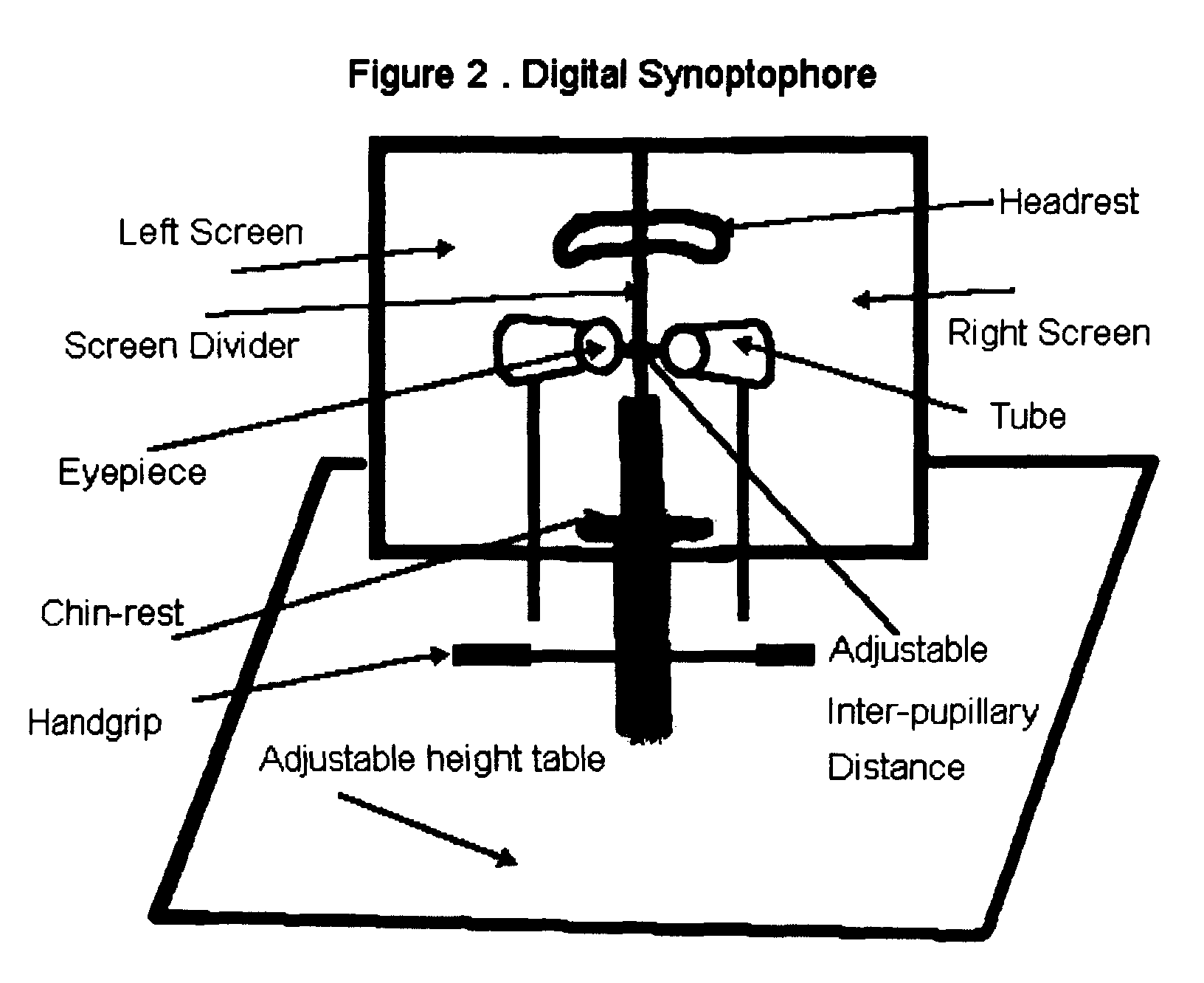 Patent EP1082939A2 - Digital synoptophore - Google Patents
