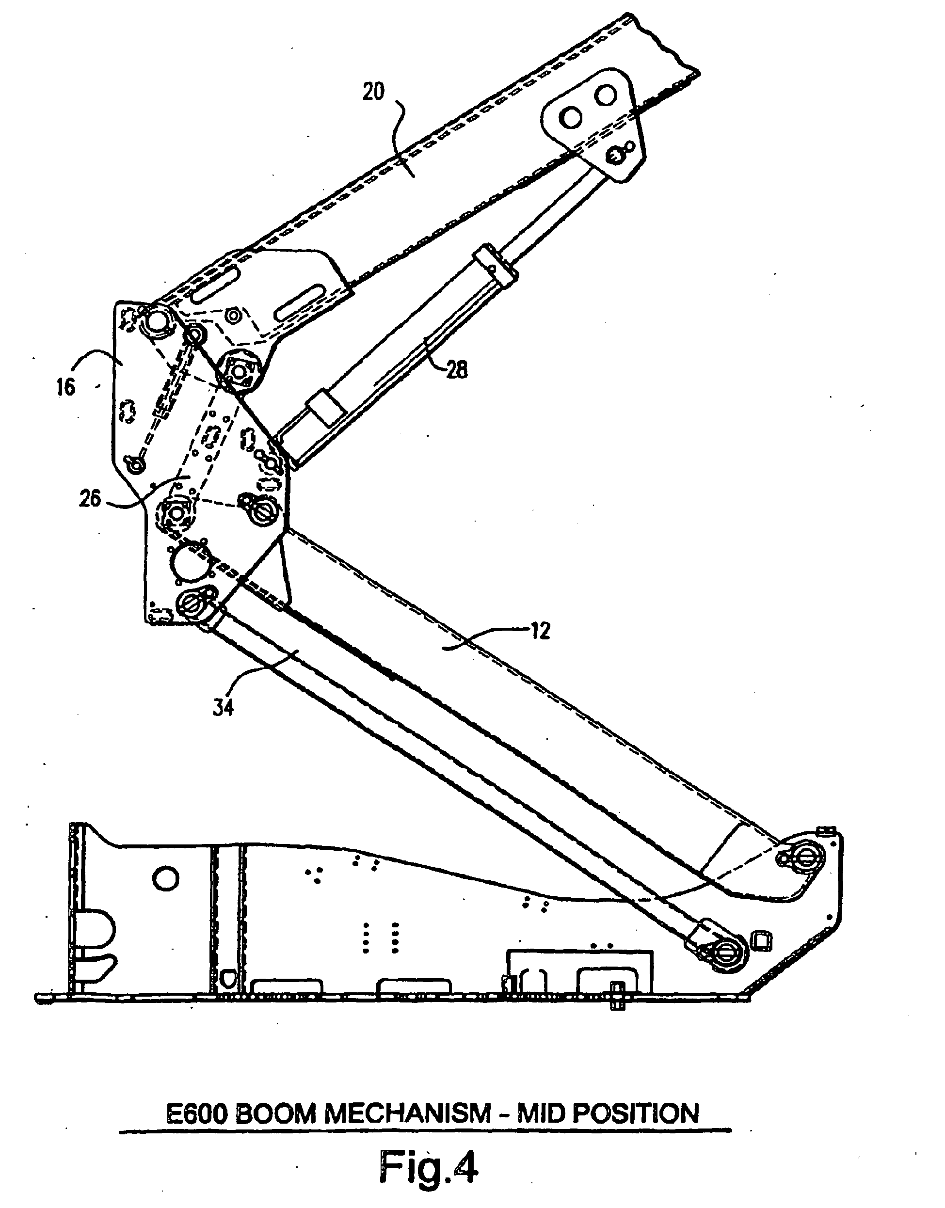 Patent EP1282582B2 - Boom mechanism - Google Patents