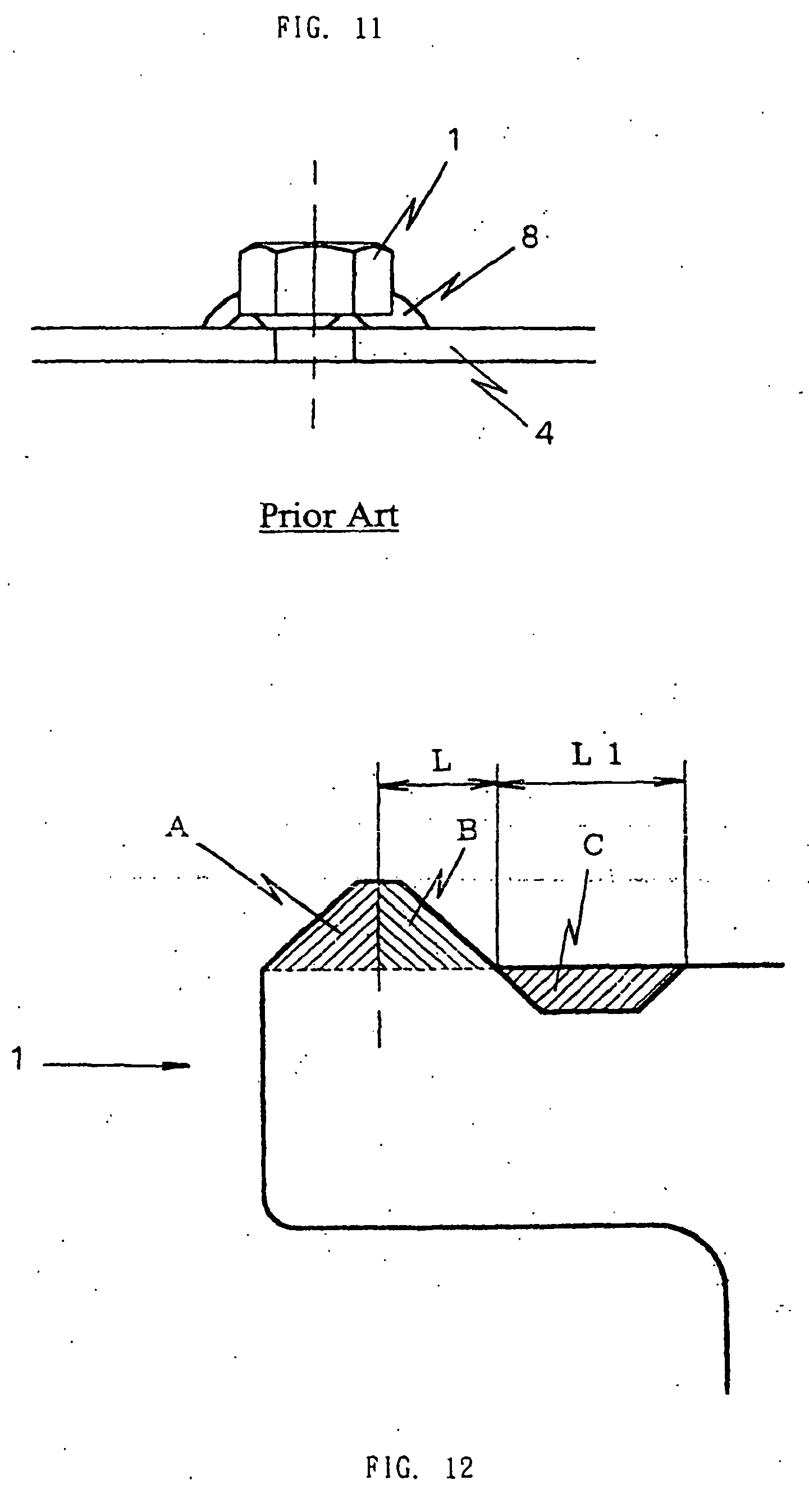 Patent EP1347183B1 - Weld nut - Google Patents