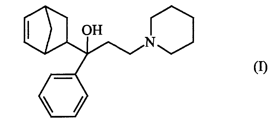 Bipéridène; akineton; alpha-bicyclo(2.2.1)hept-5-en-2-yl-alpha-phenyl-1 ...
