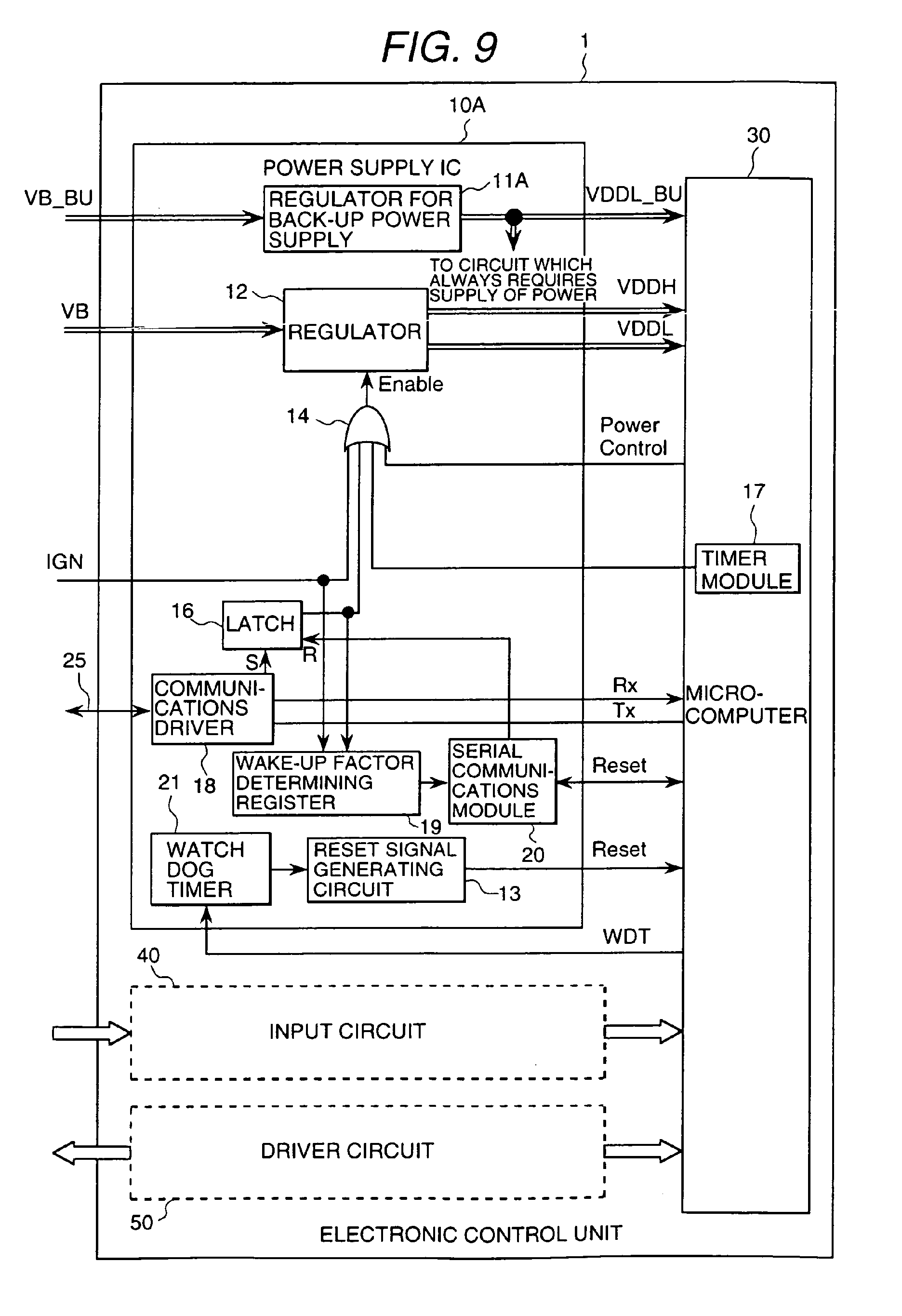 Patent EP1431865A2 - Electrical control unit for an automobile - Google ...