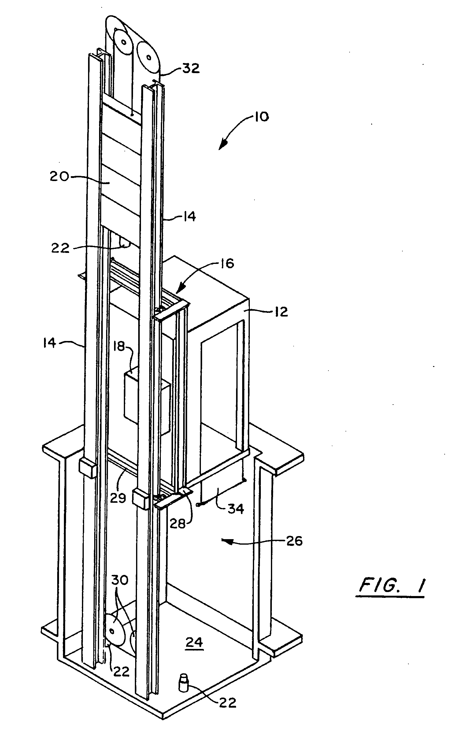 Elevator Patents Patent Pit Drawing Sketch Coloring Page