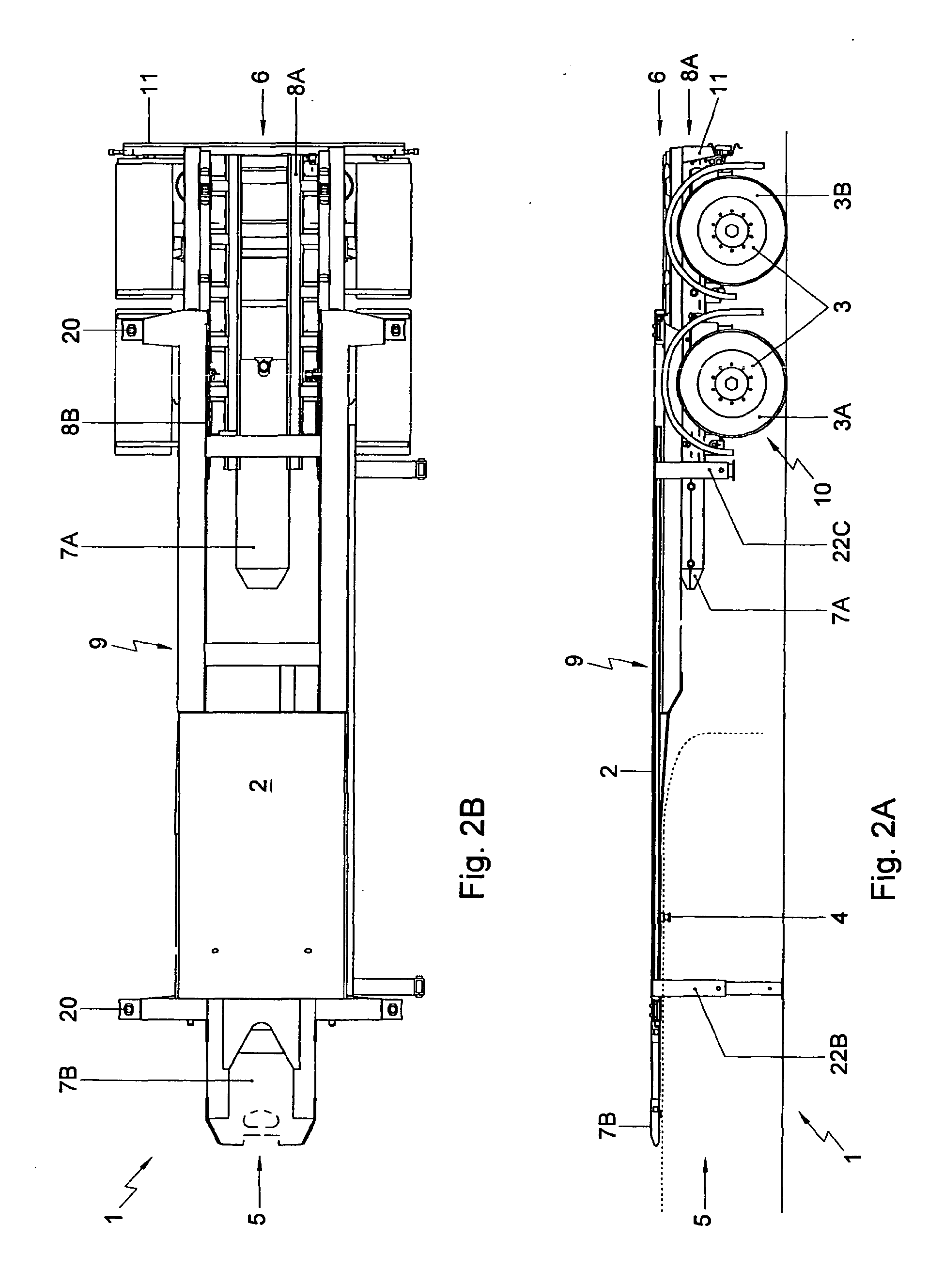 Patent EP1728709A2 Semi trailer Chassis Google Patents patent-ep1728709a2-semi-trailer-chassis-google-patents