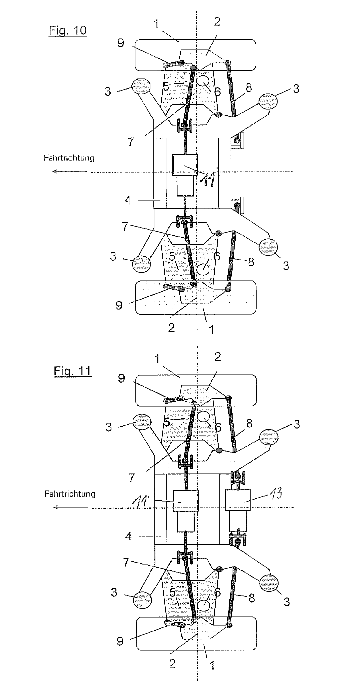 Patent EP1997715A2 - Aktives Fahrwerksystem eines zweispurigen ...