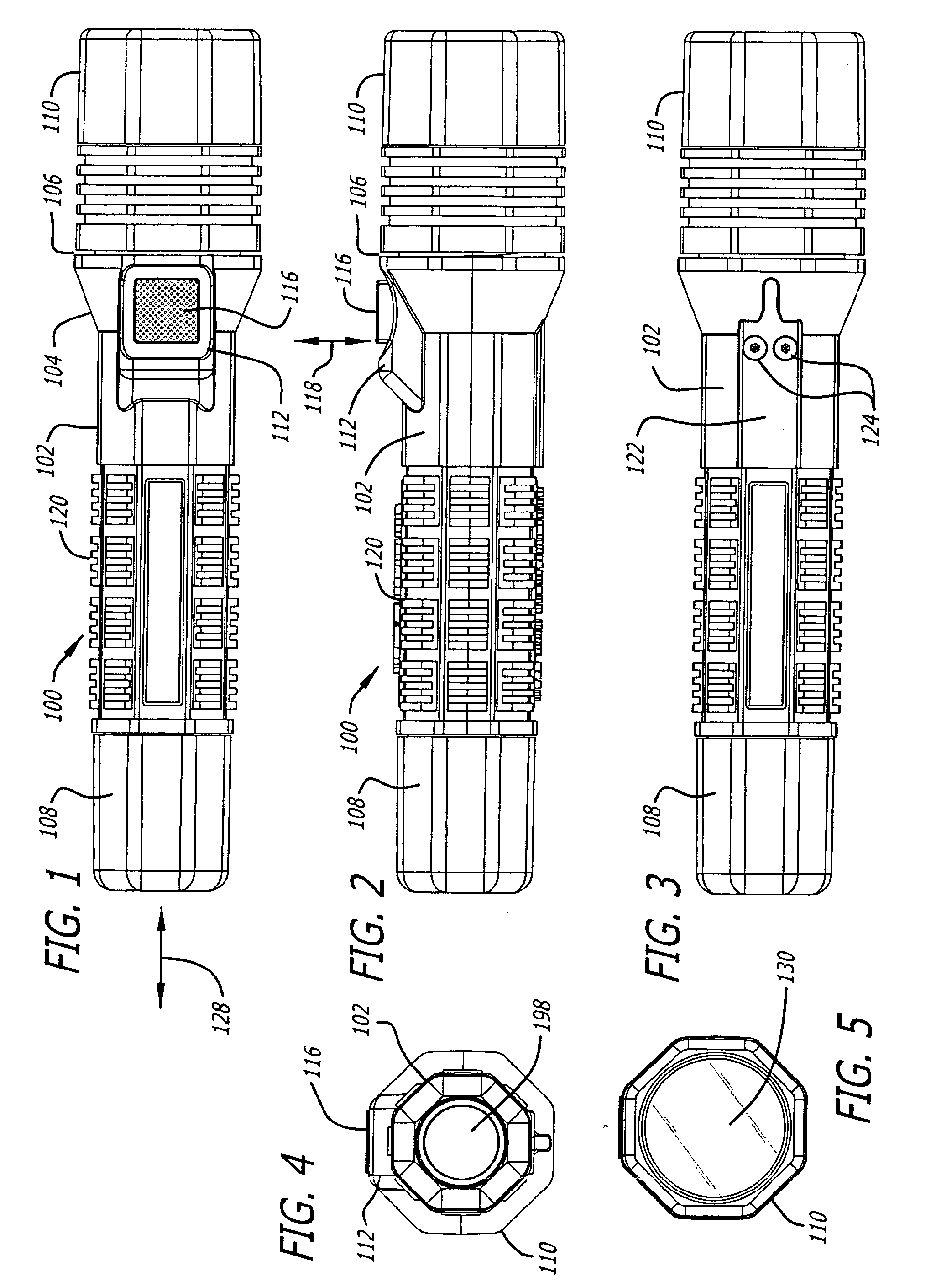 Flashlight In Isometric Coloring Pages