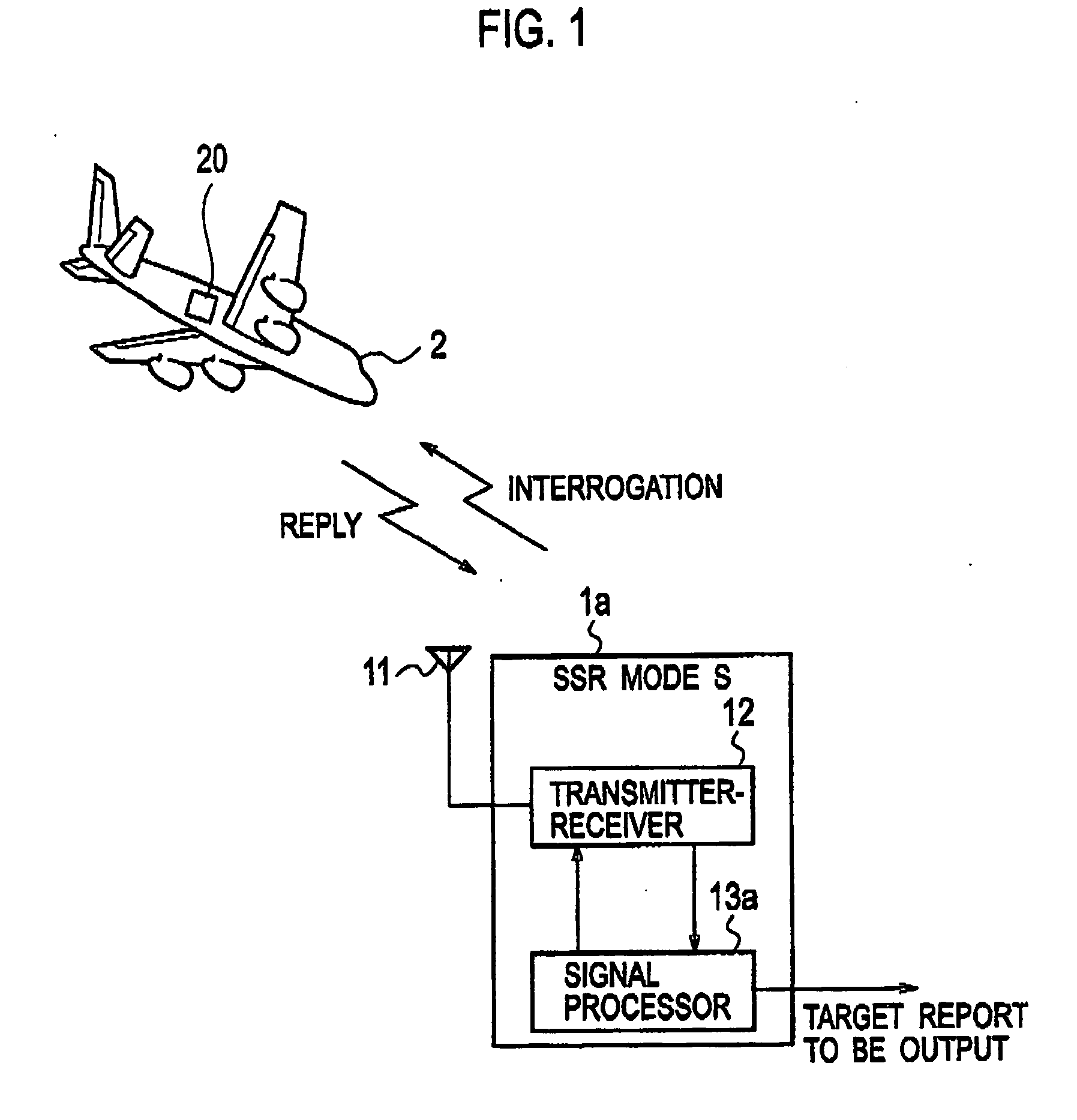 Patent EP2256514B1 - Secondary surveillance radar - Google Patents