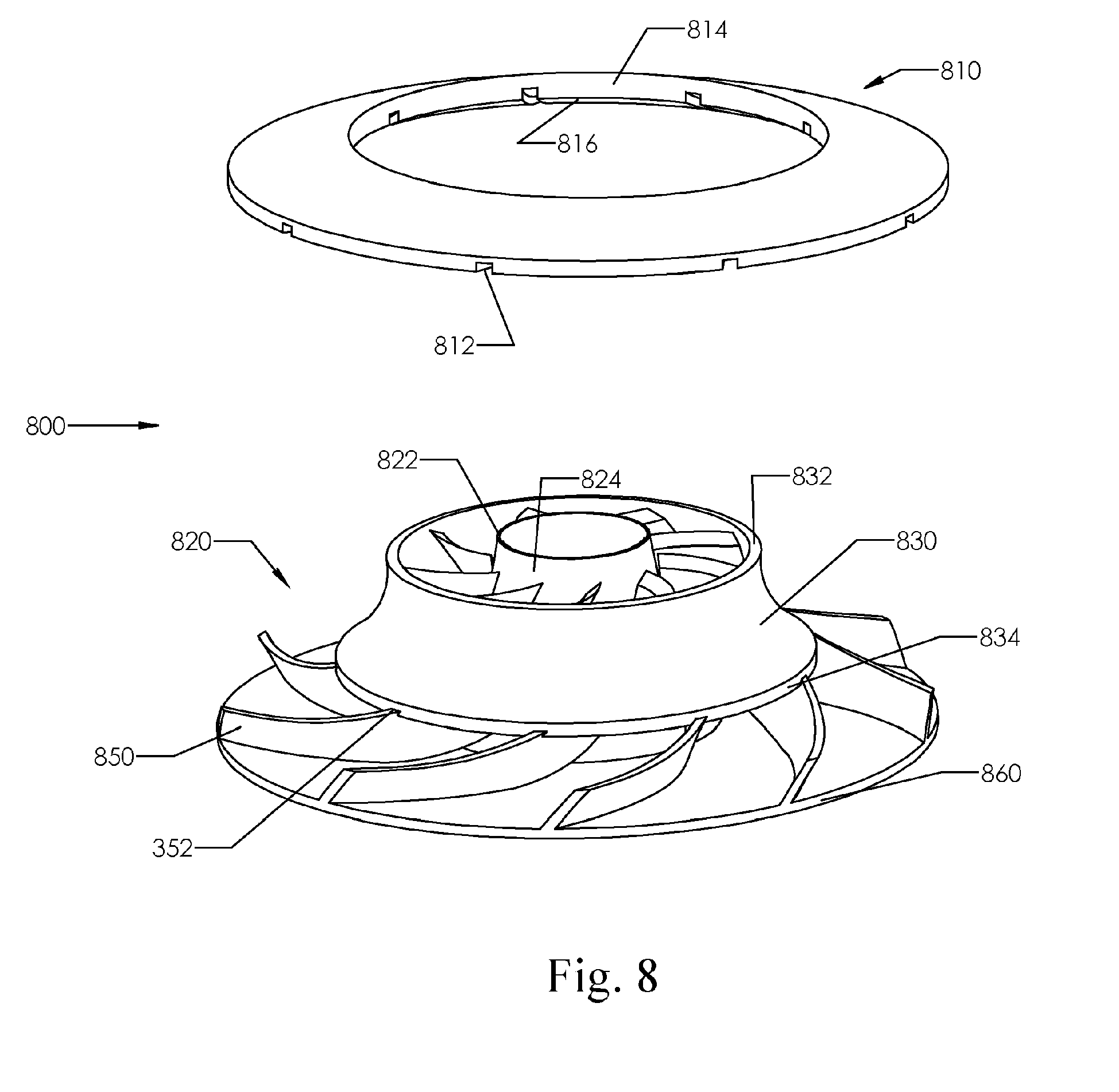 Patent EP2402112A2 - Method for Producing a Shrouded Impeller from Two ...