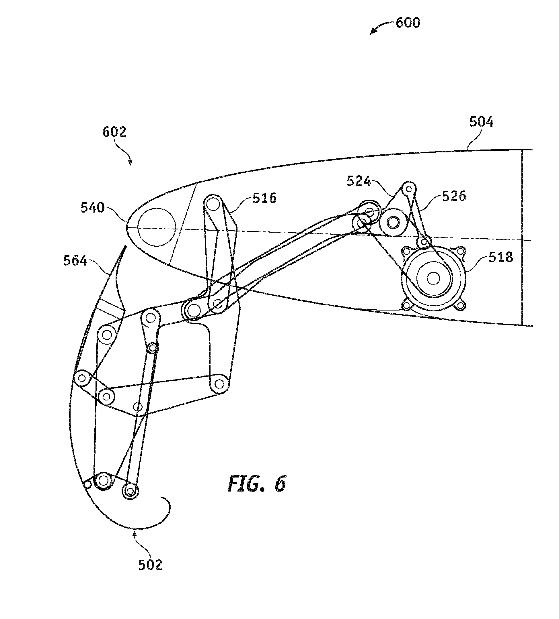 Patent EP2626295A2 - High-positioned 3-position variable camber Krueger ...