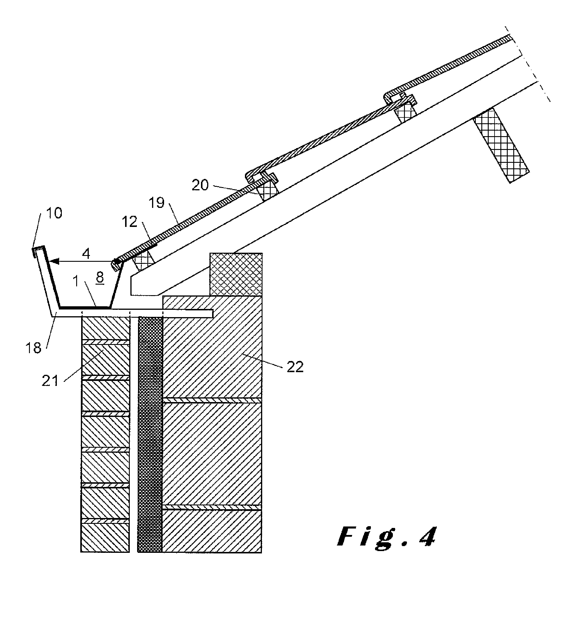 Patent EP2722458A1 - Chéneau pour toiture - Google Patents