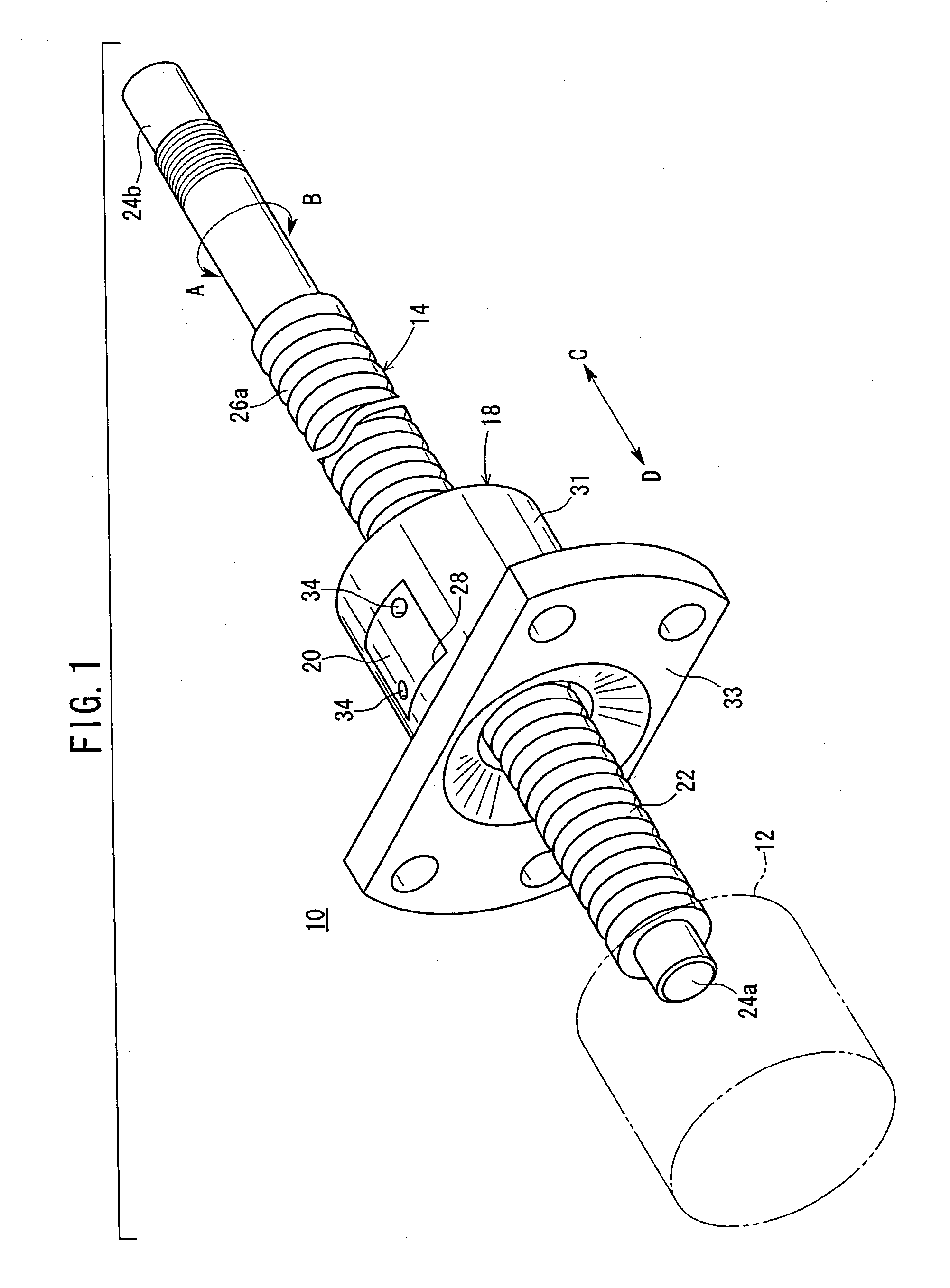 Patent US20030192388 - Ball screw mechanism - Google Patents