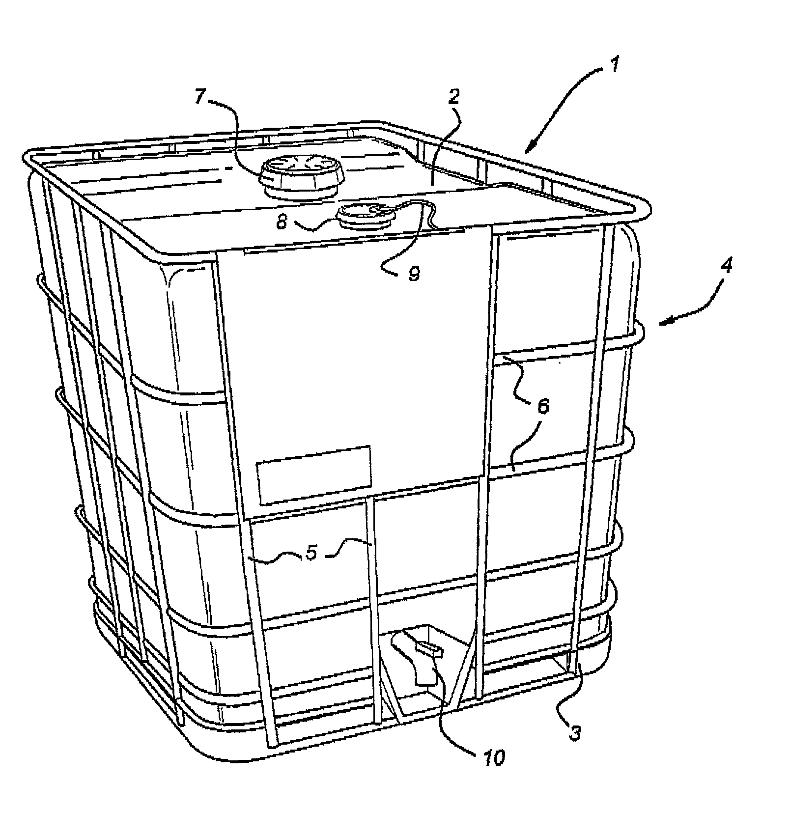Patent US20030196923 - IBC for combustible products - Google Patents