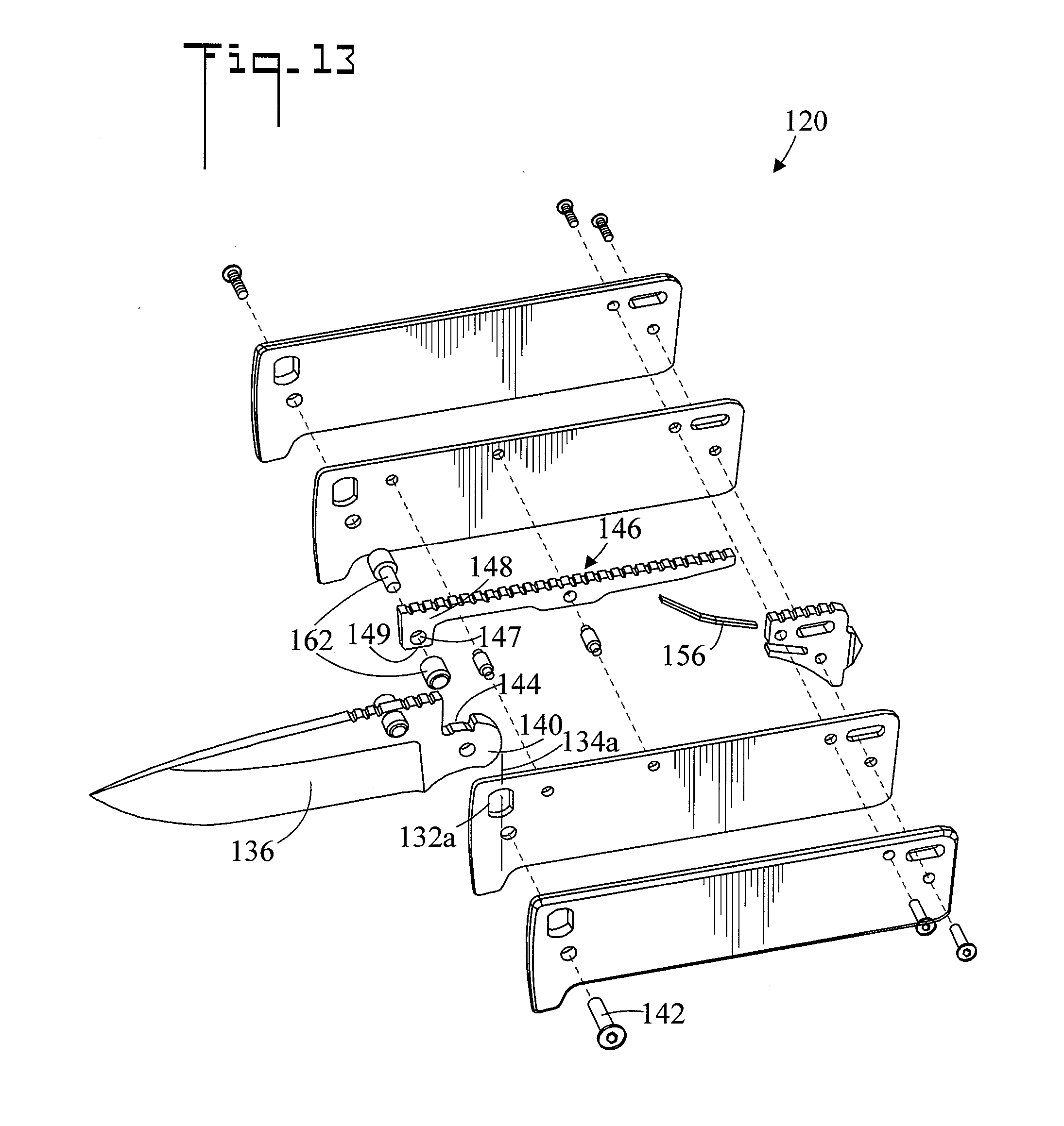 Patent US20130000129 - Locking mechanism for a folding knife - Google ...