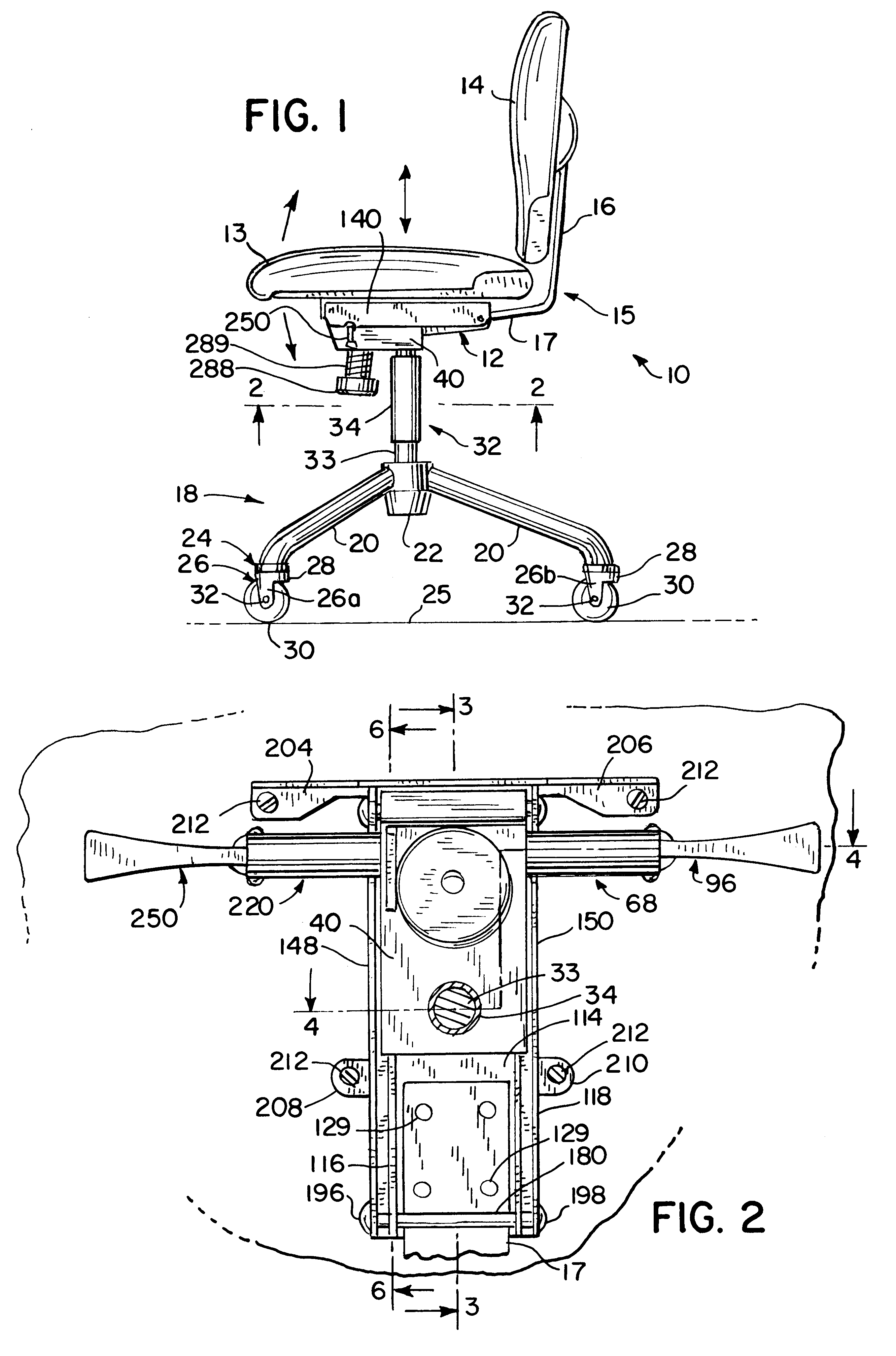 Patent US6213552 - Multi-position chair control mechanism for ...