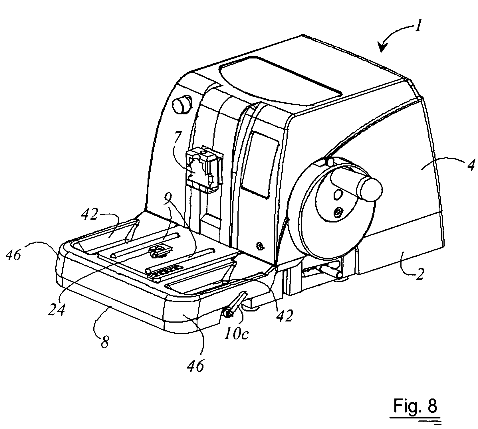 Patent US7273000 - Rotary microtome and collection element for a rotary ...