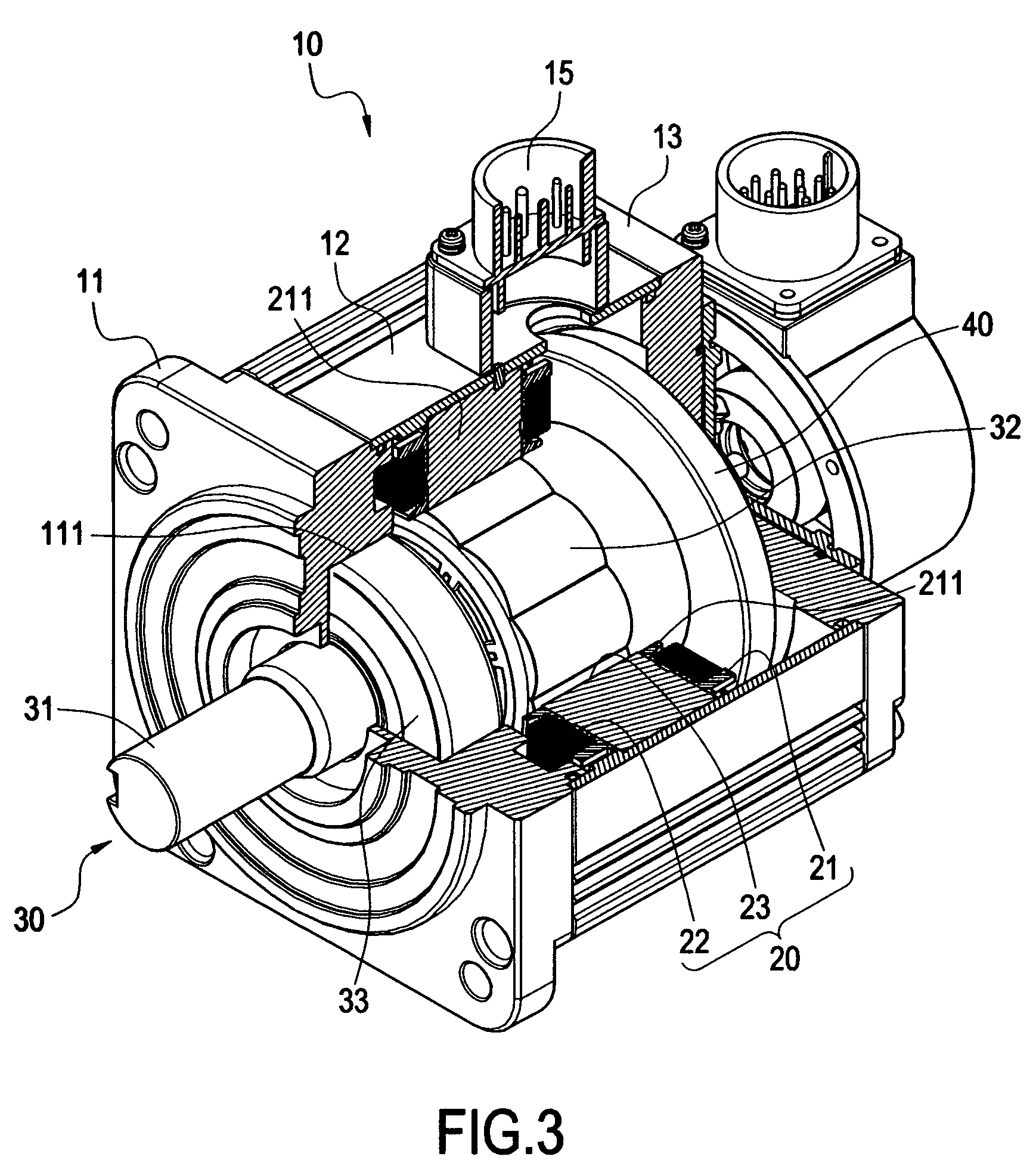 Patent US7911095 - Servo motor with large rotor inertia - Google Patents
