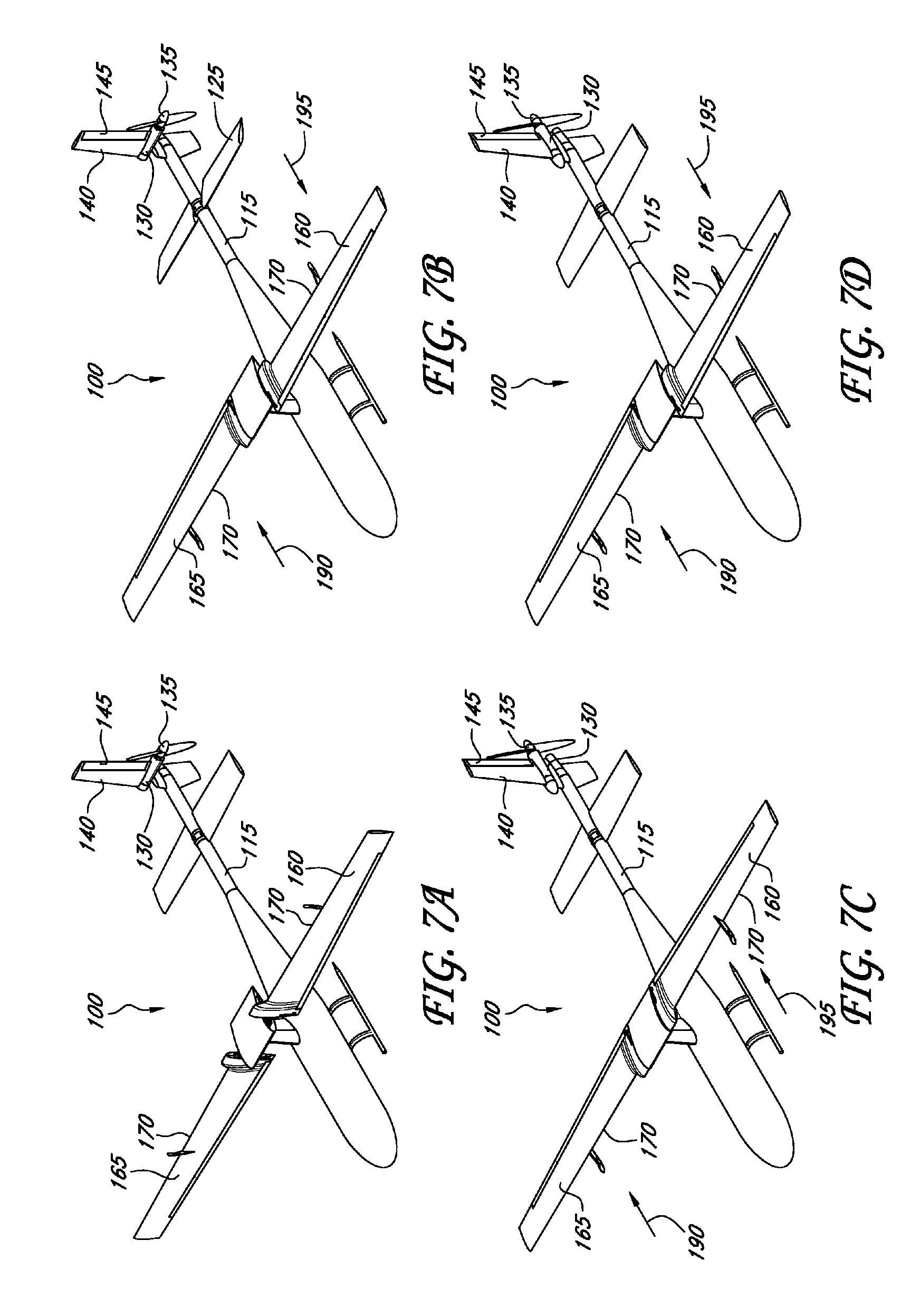 Patent US8070090 - Stop-rotor rotary wing aircraft - Google Patents