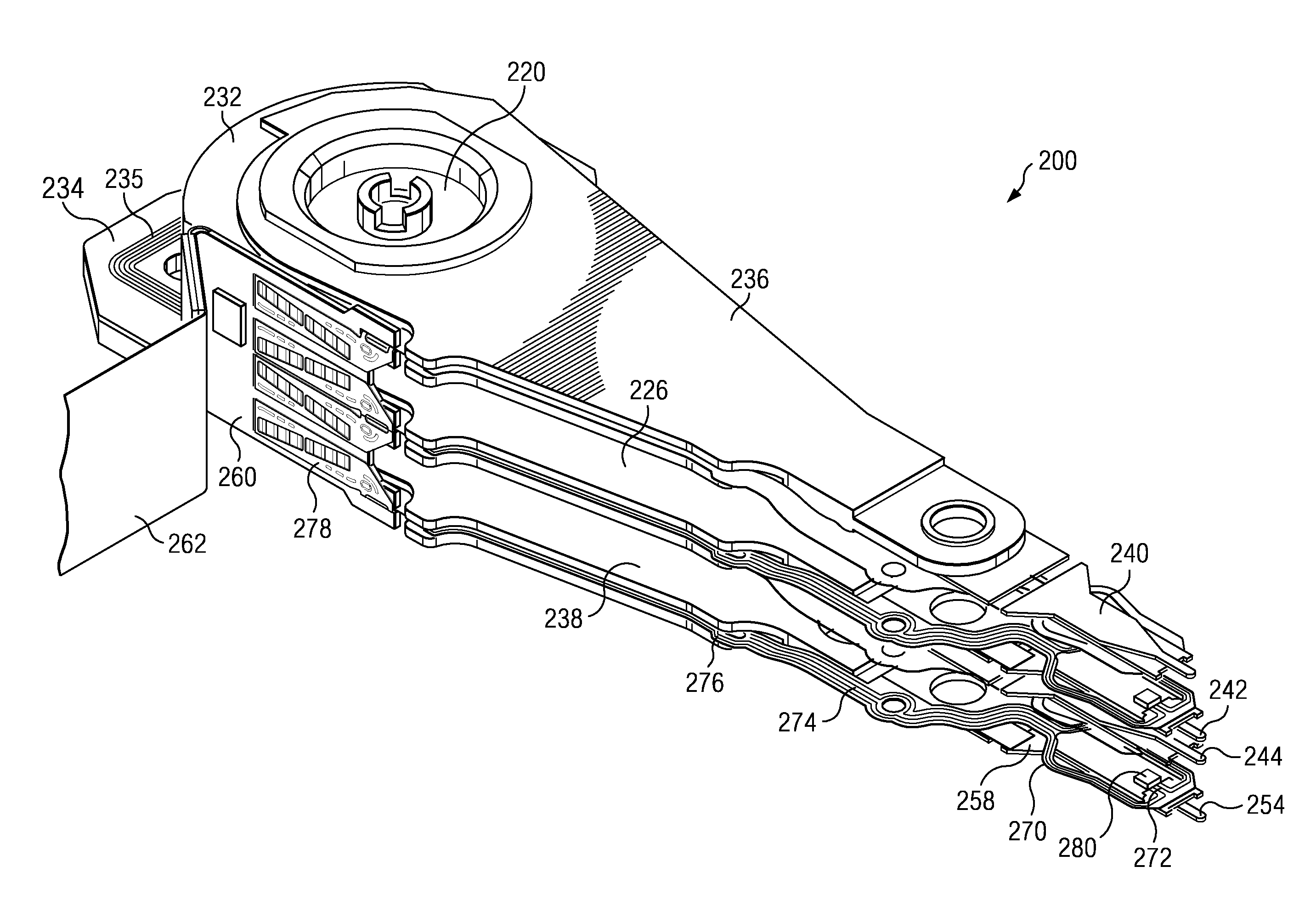 Patent US8295014 - Disk drive head gimbal assembly having a flexure ...