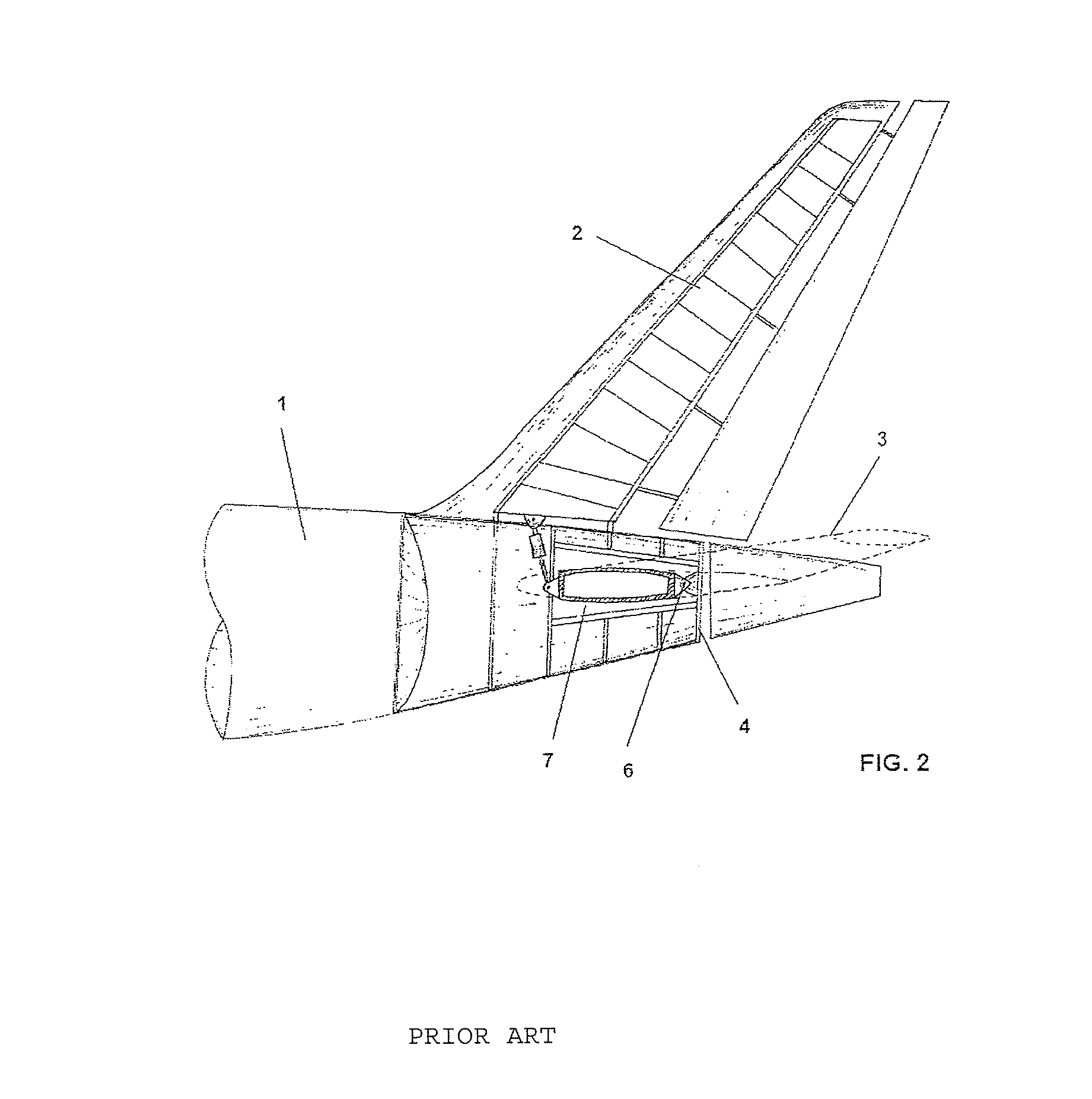 Patent US8360359 - Aircraft horizontal stabilizer surface - Google Patents