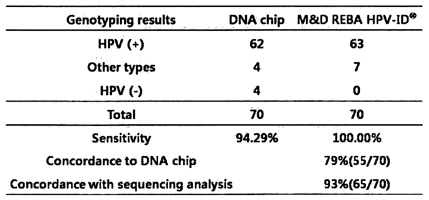 WO2011099664A1 - Probe for hpv genotype diagnosis and analysis method ...