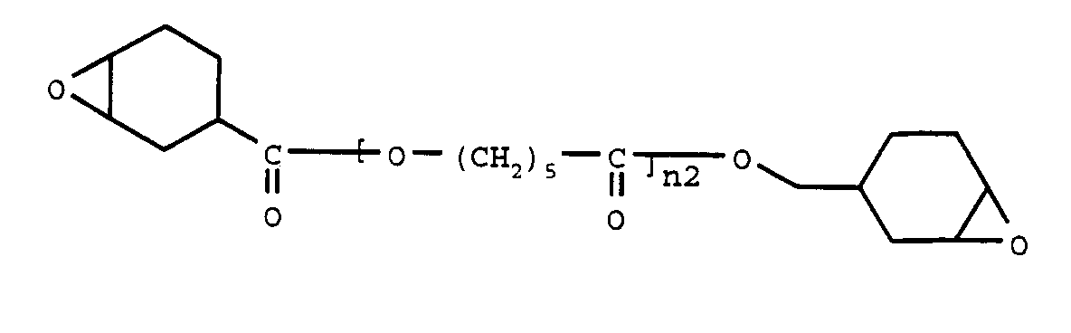 EP0736555A2 - Radiation-curable epoxy resin composition - Google Patents