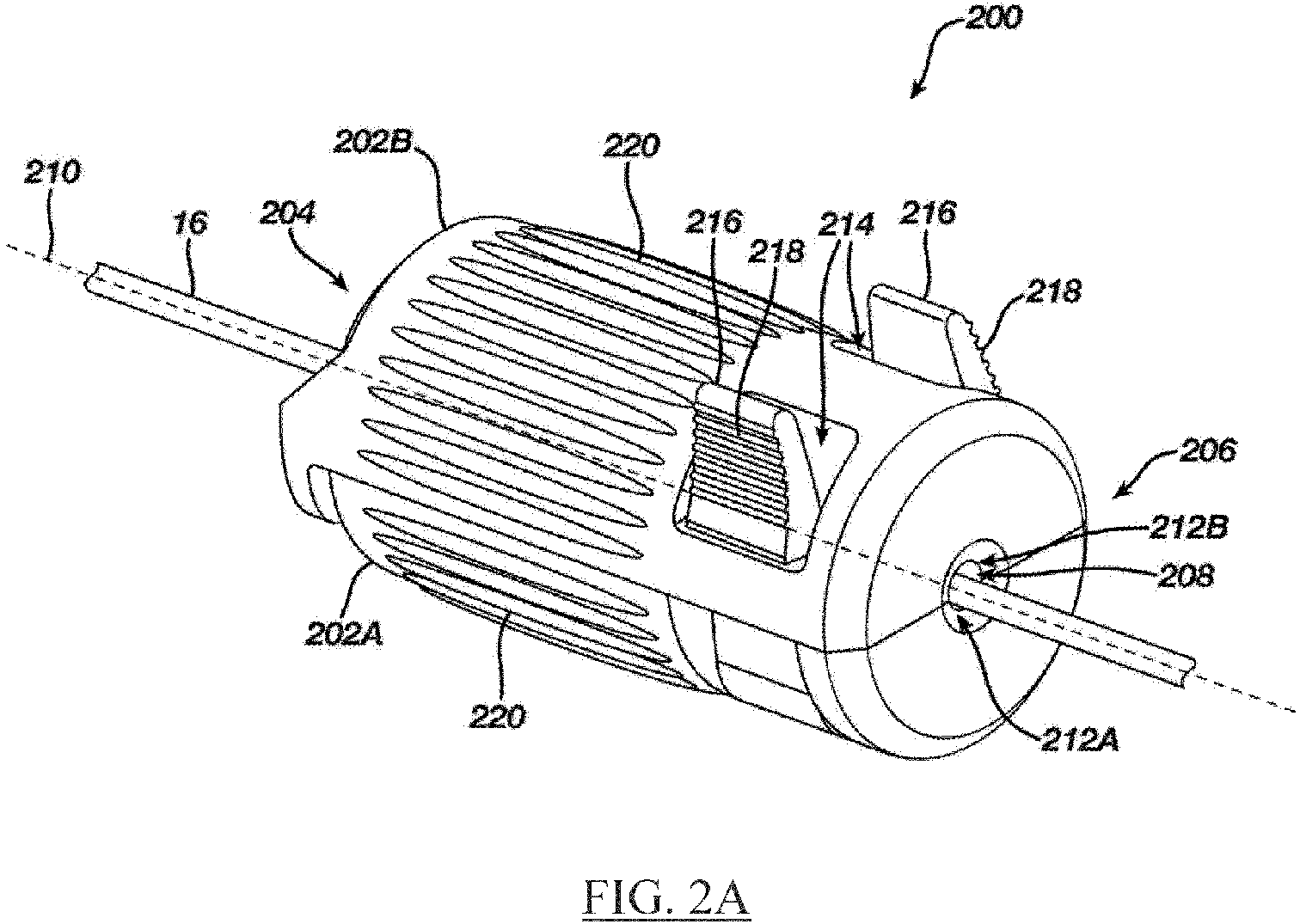 EP4382158A1 - Catheter shaft grip apparatus - Google Patents