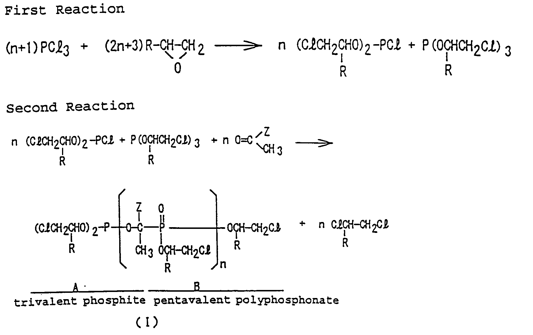 EP0844249A1 - Process for preparing organic pentavalent phosphorus ...
