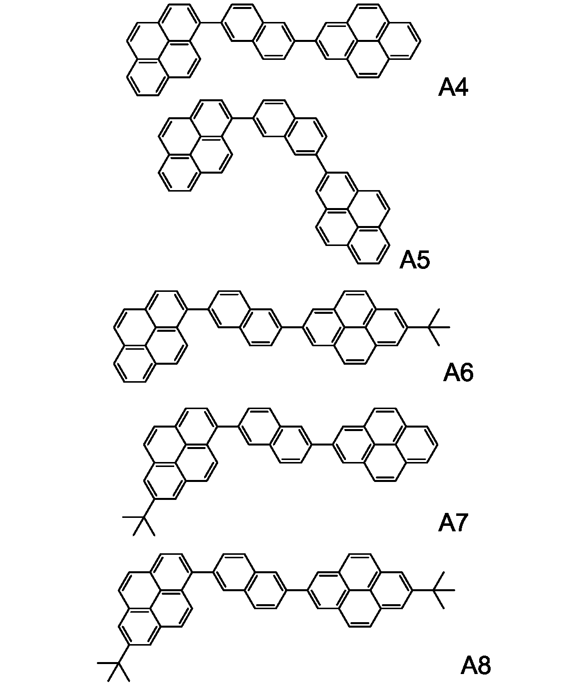 WO2011030493A1 - Novel pyrene compound and organic electroluminescent ...
