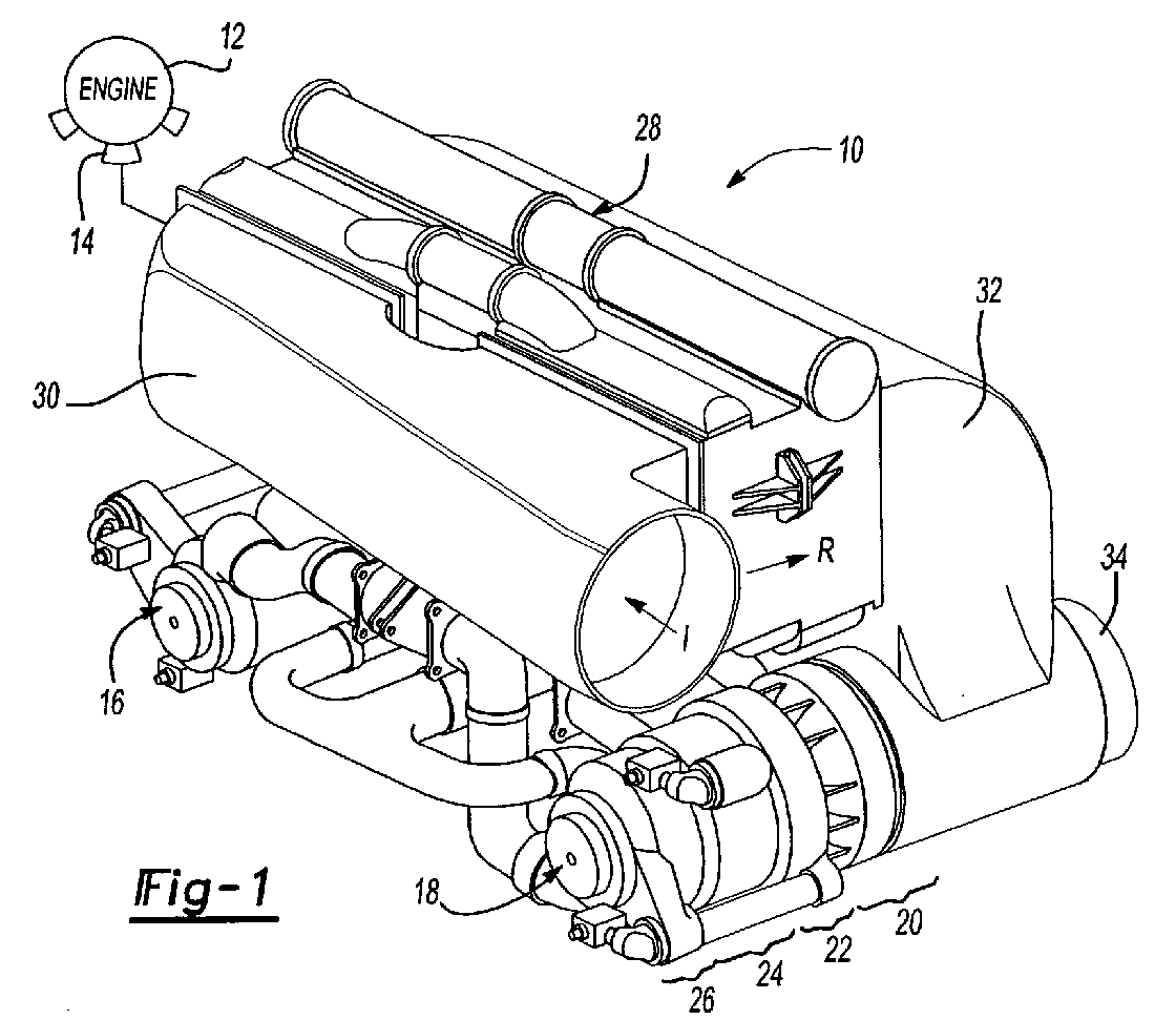 EP1457420A1 - Dual air cycle unit - Google Patents