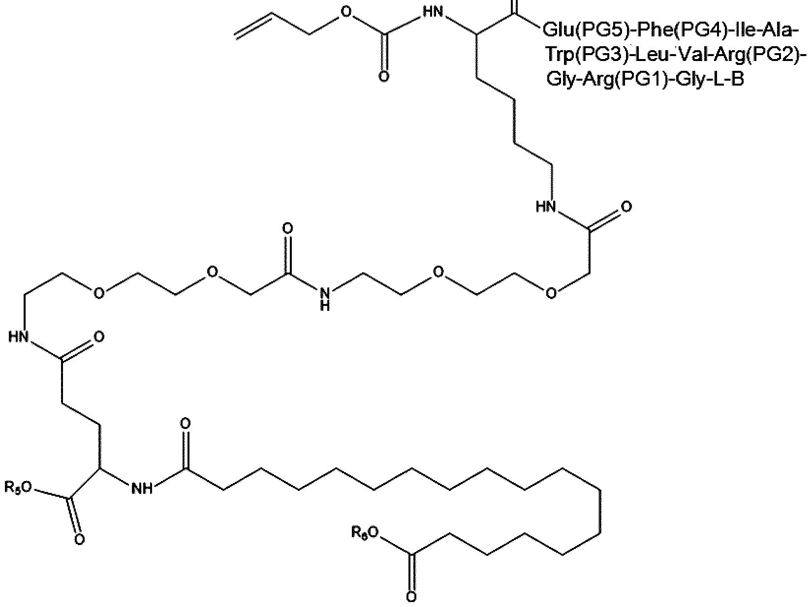 WO2019120639A1 - Solid phase synthesis of acylated peptides - Google ...