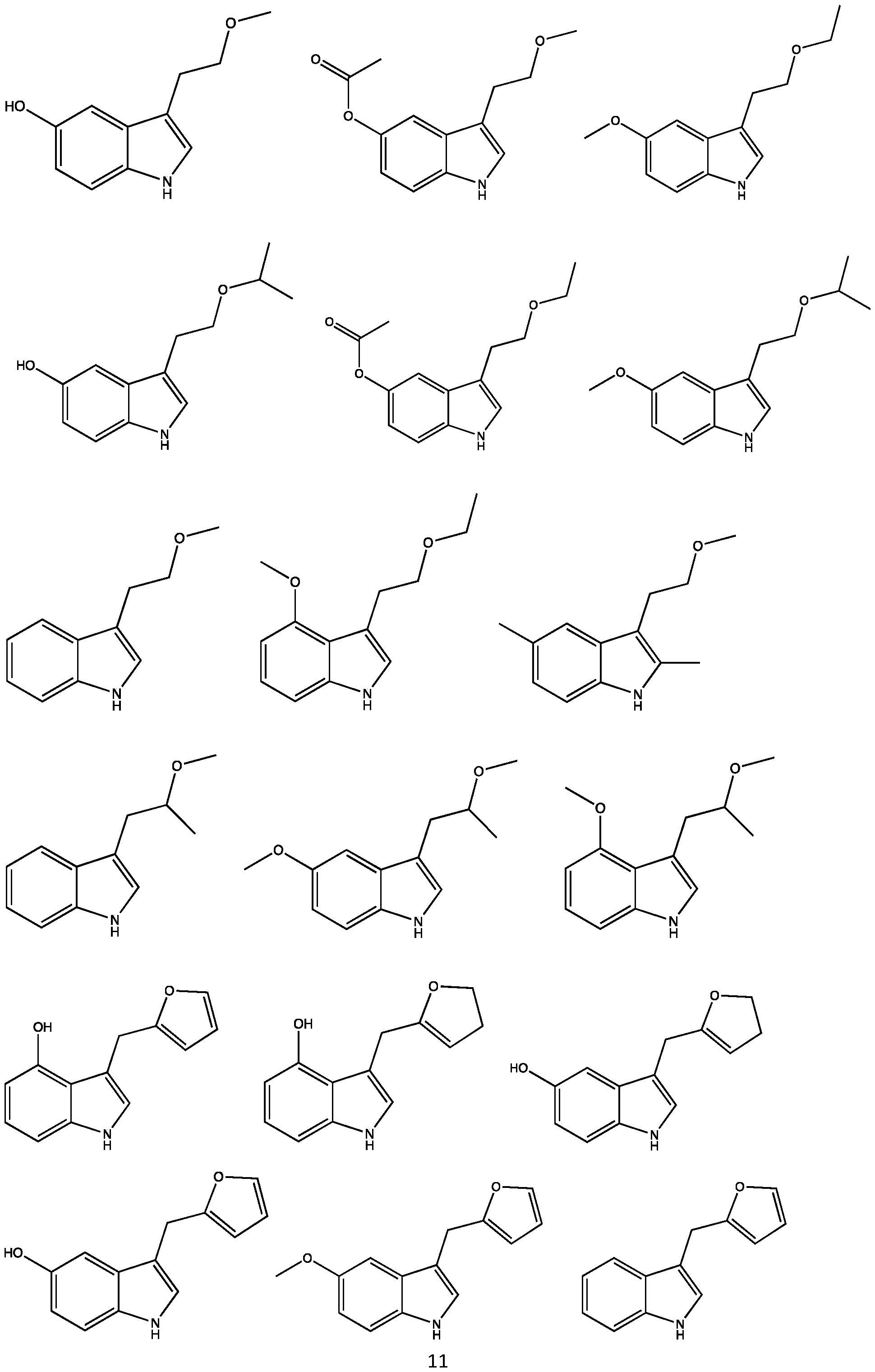 WO2023023298A1 - Hallucinogenic and non-hallucinogenic compounds and ...