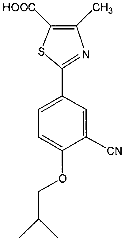 WO2012048861A1 - A novel febuxostat crystalline form and the process ...