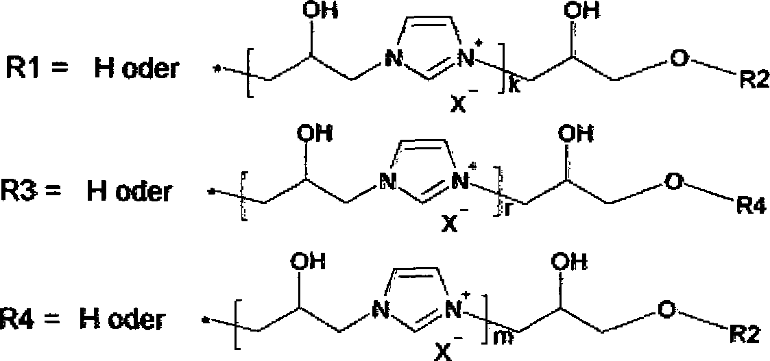 DE102011116764A1 - New cationic polymer comprising polycationic section ...