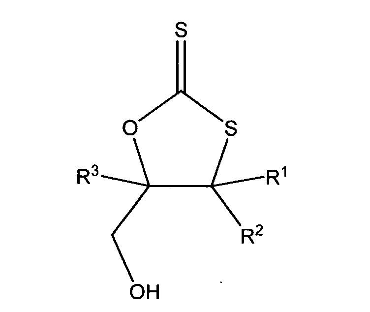 EP1506964A1 - Cyclic dithiocarbonates, their preparation and ...