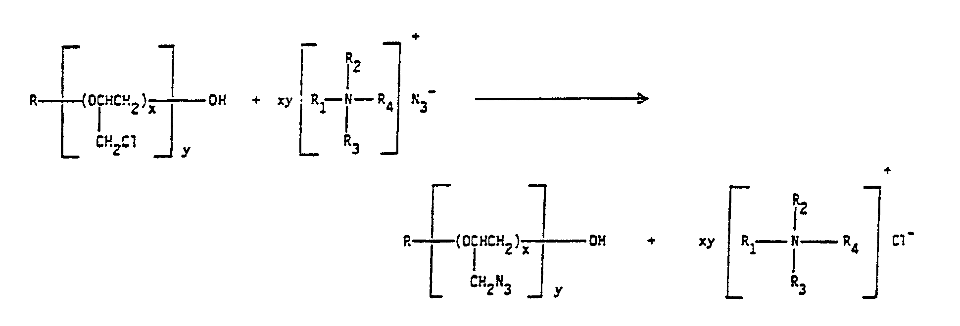 EP0453642A1 - Glycidyl azide polymer (gap) synthesis by molten salt ...