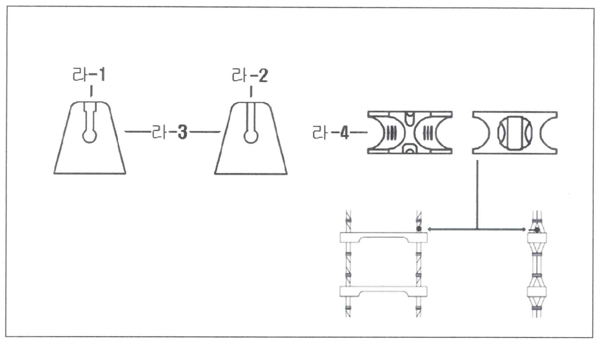 KR20120033205A - 도선사용 사다리와 탑승용 사다리의 제작법 - Google Patents