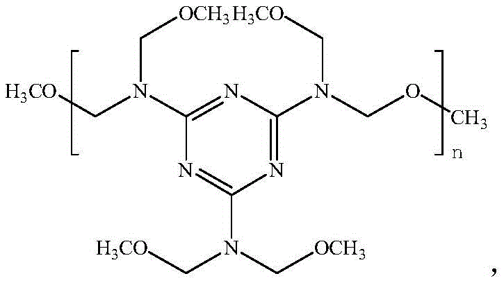 CN109880077B - Hexamethoxymethyl melamine resin and preparation method ...