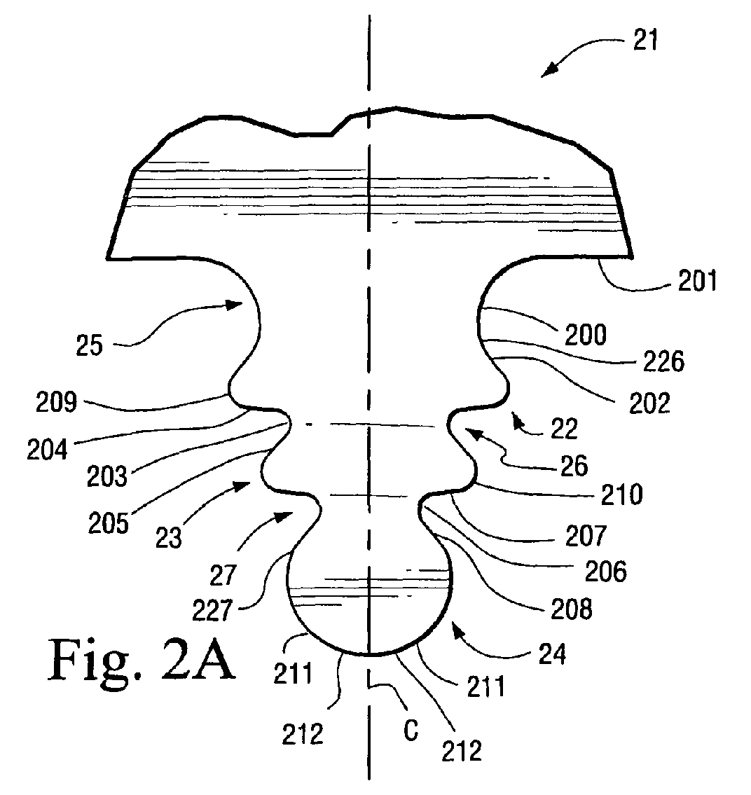 EP1564378A2 - Fir-tree and broach slot forms for turbine stage 3 ...