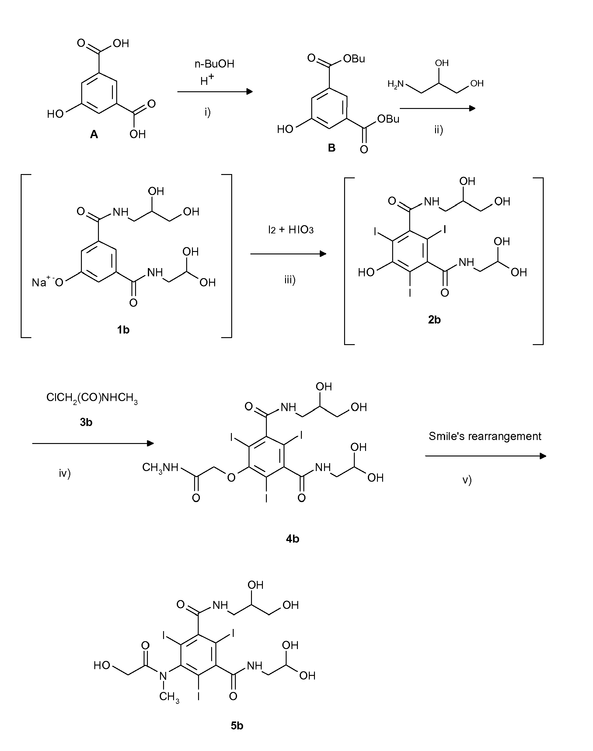 EP2394984A1 - Process for the iodination of phenolic derivatives ...