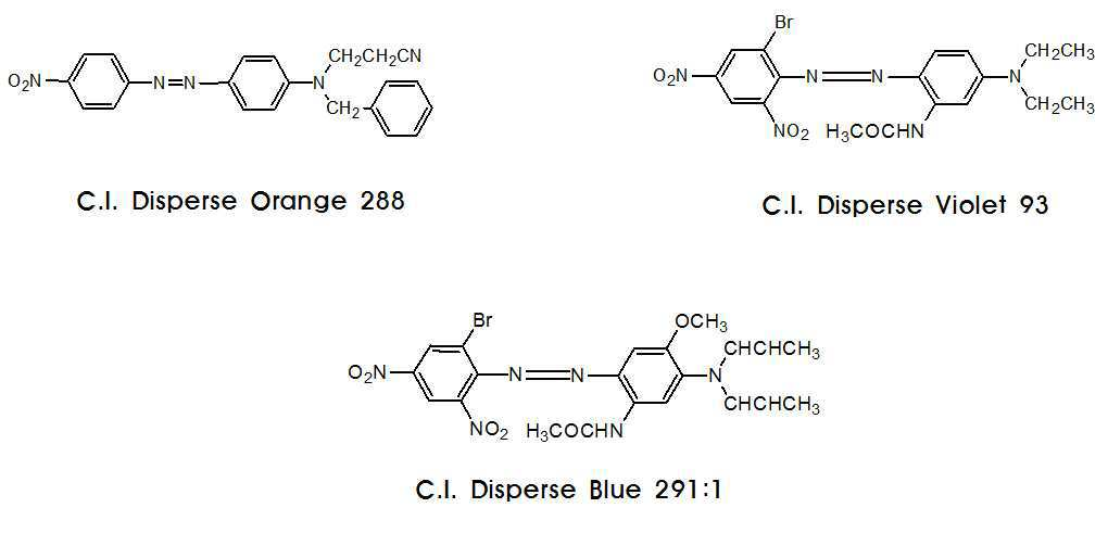 KR20150135629A - Black disperse dye composition for polyester/spandex ...