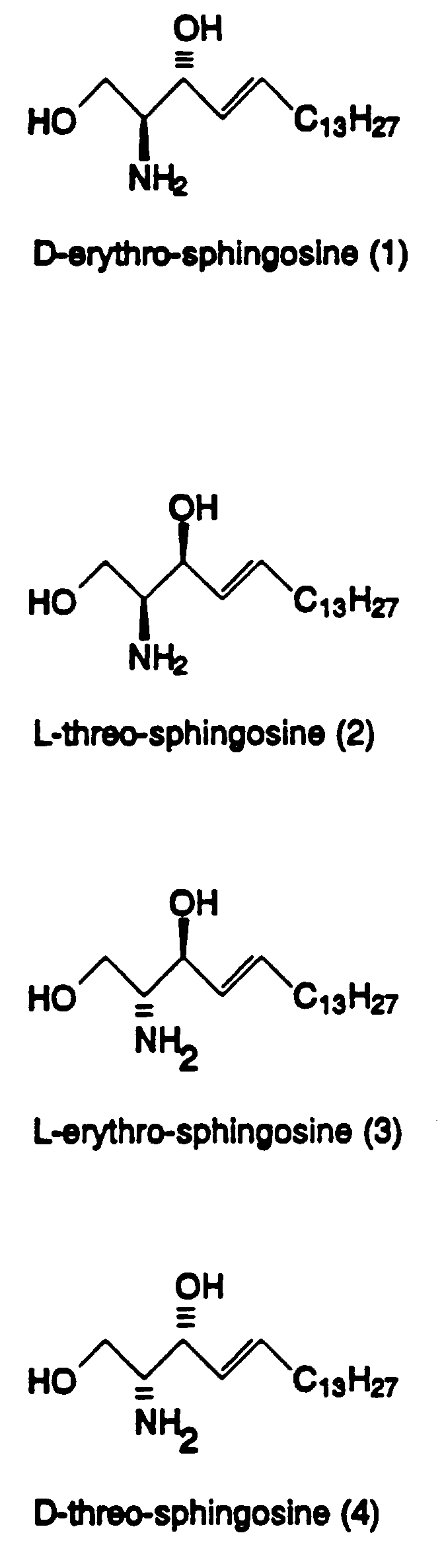 EP0724562B1 - Synthesis of sphingosines - Google Patents