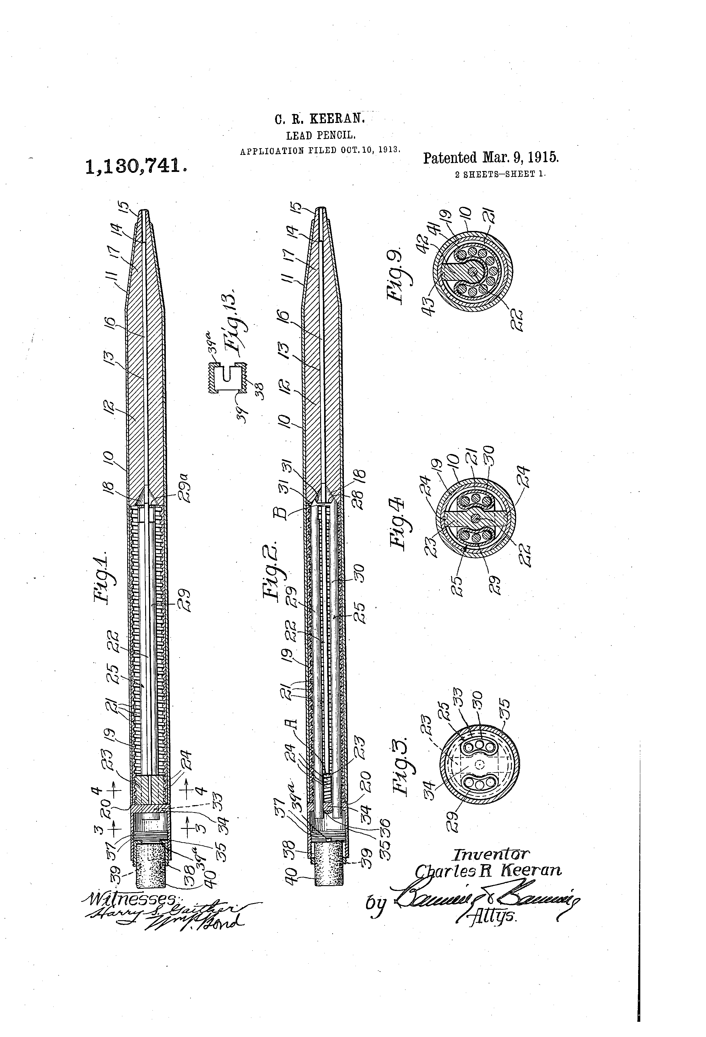 Patent Patents Pencil Dispensing Machine Drawing Sketch Coloring Page