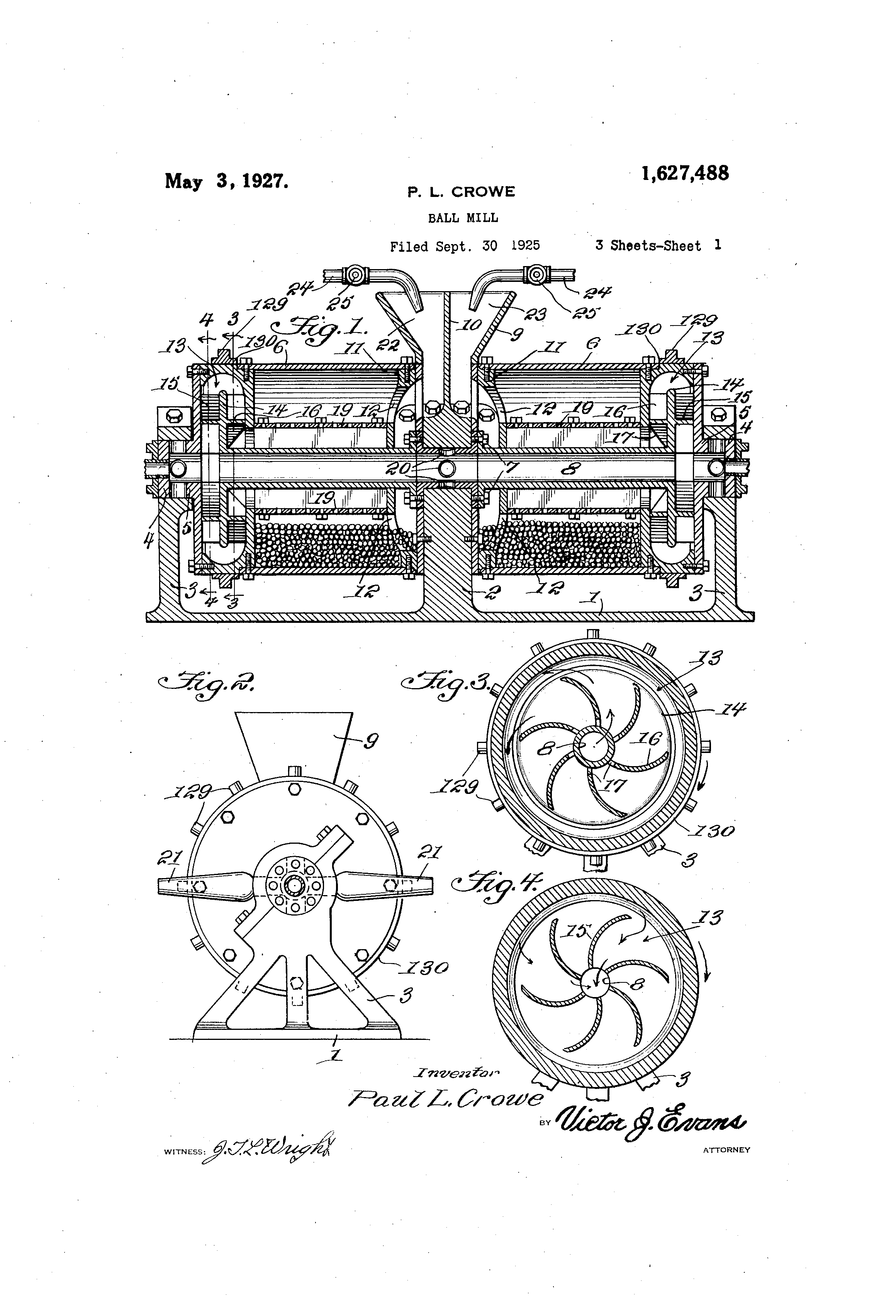 Mill Ball Patents Assembly Sketch Coloring Page