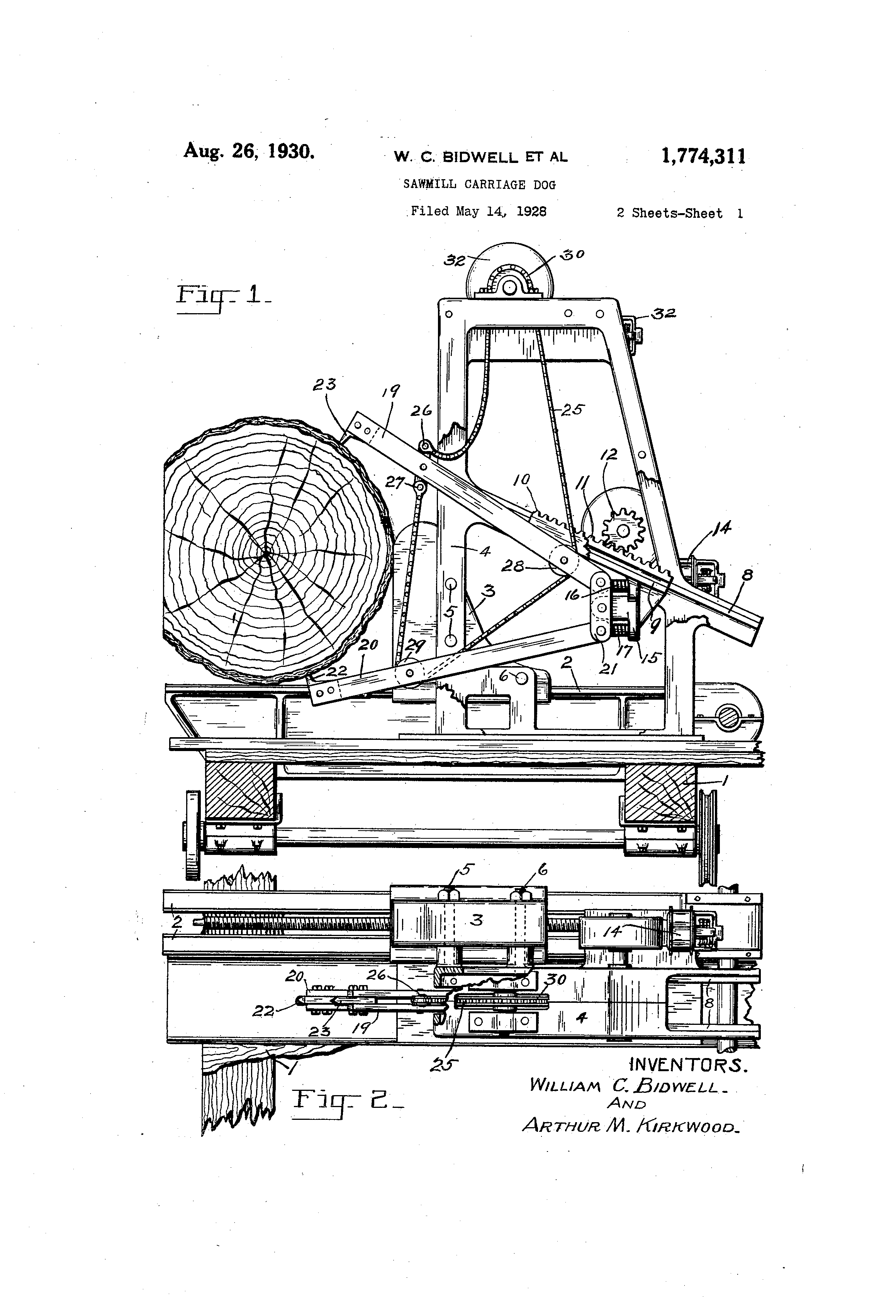 Sawmill Patents Carriage Drawing Drive Sketch Coloring Page