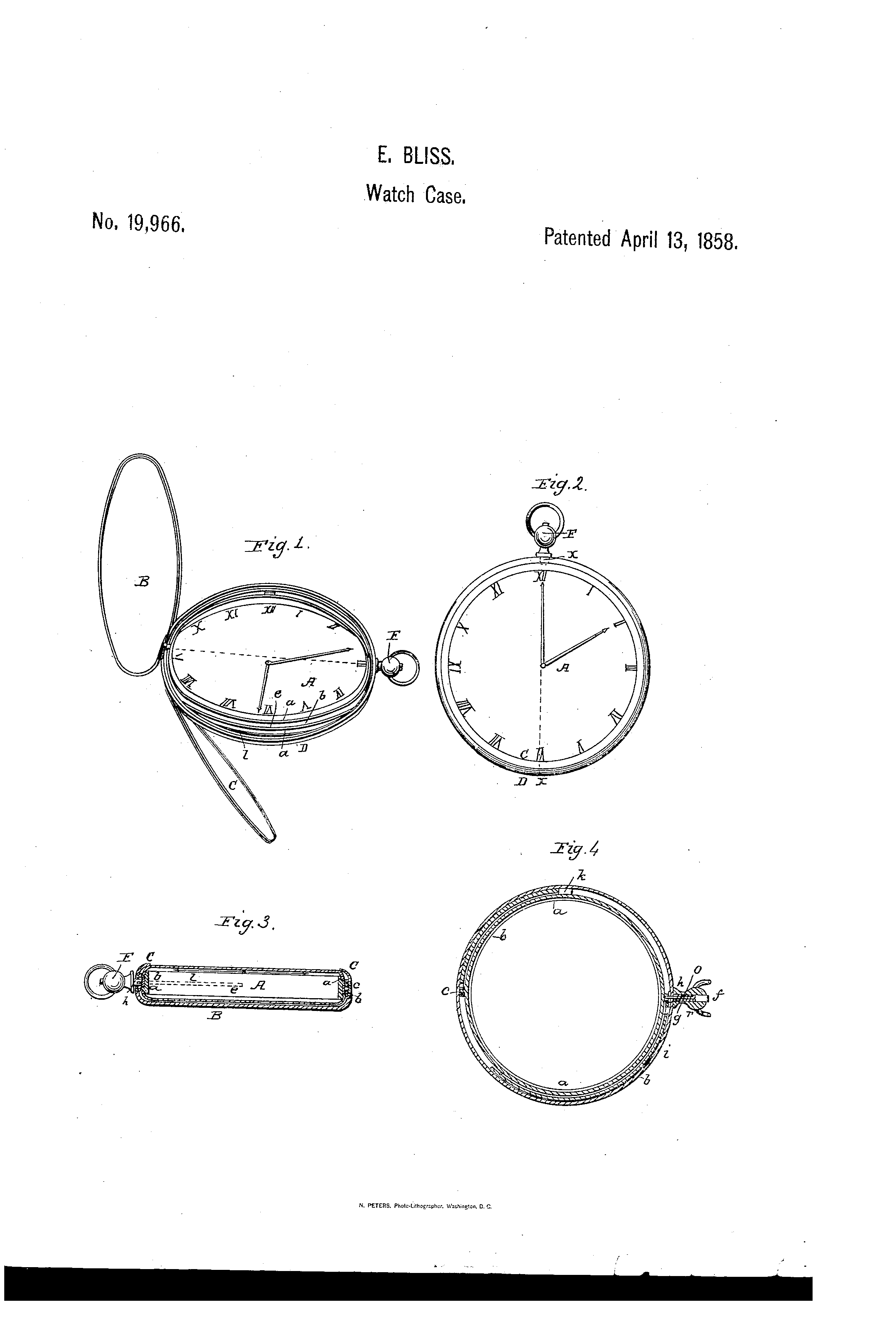 Pocket Watch Patents Archive for American Horology | Pocket Watch Database