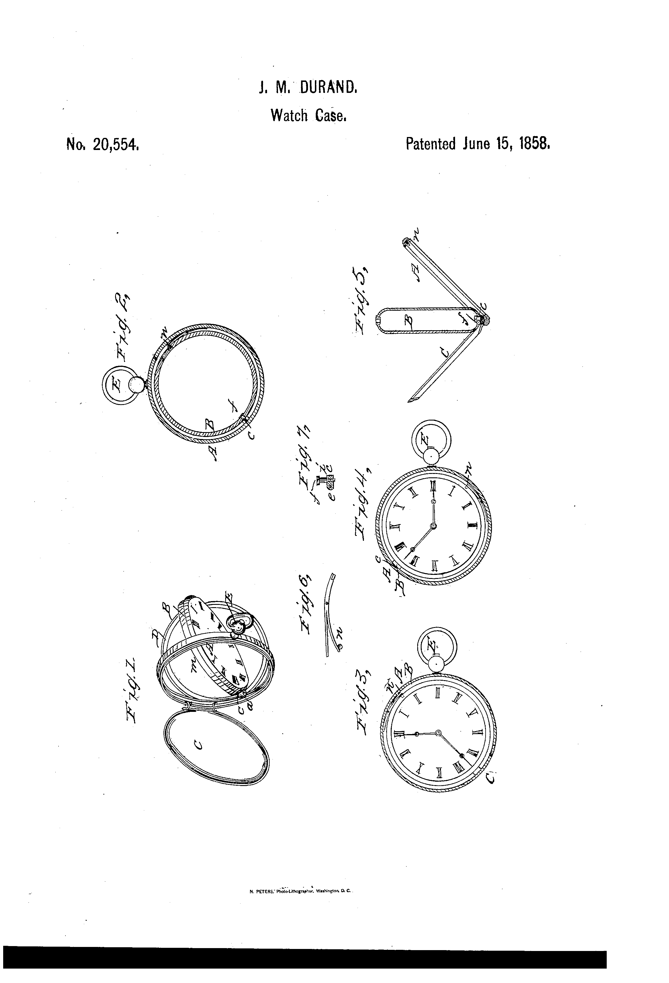 Pocket Watch Patents Archive for American Horology | Pocket Watch Database