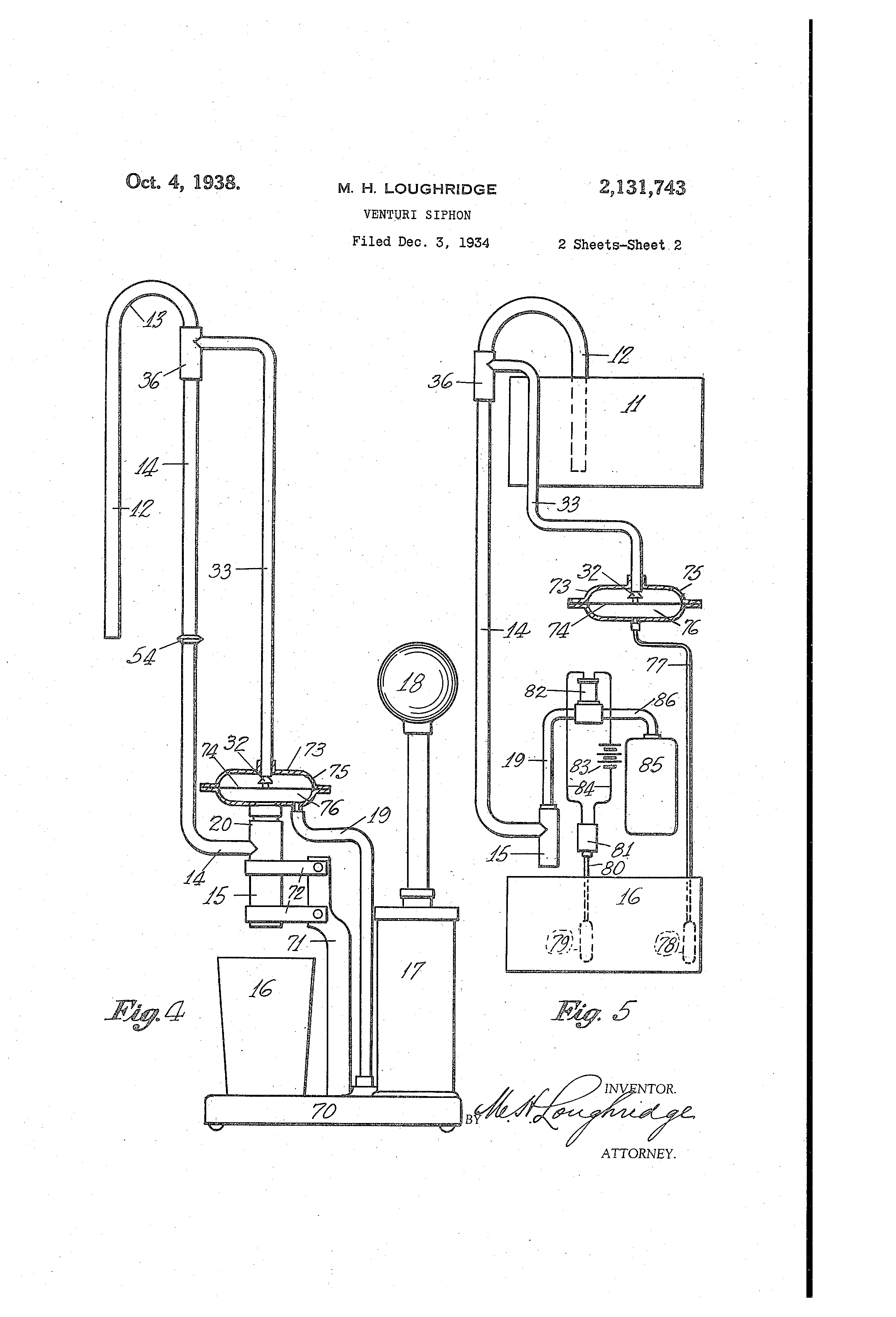 Siphon Venturi Patent Patents Sketch Coloring Page