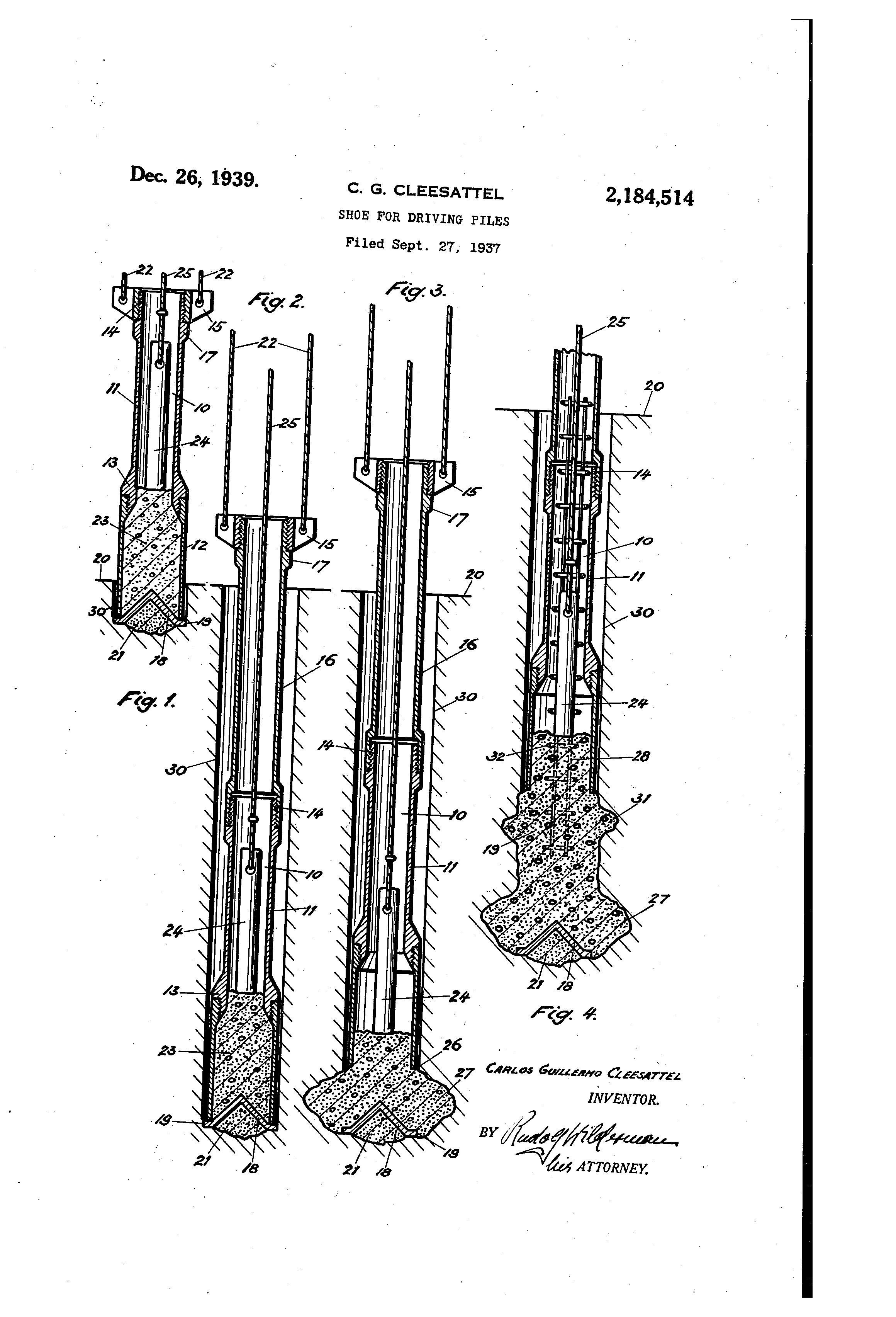 Patents Piles Driving Sketch Coloring Page