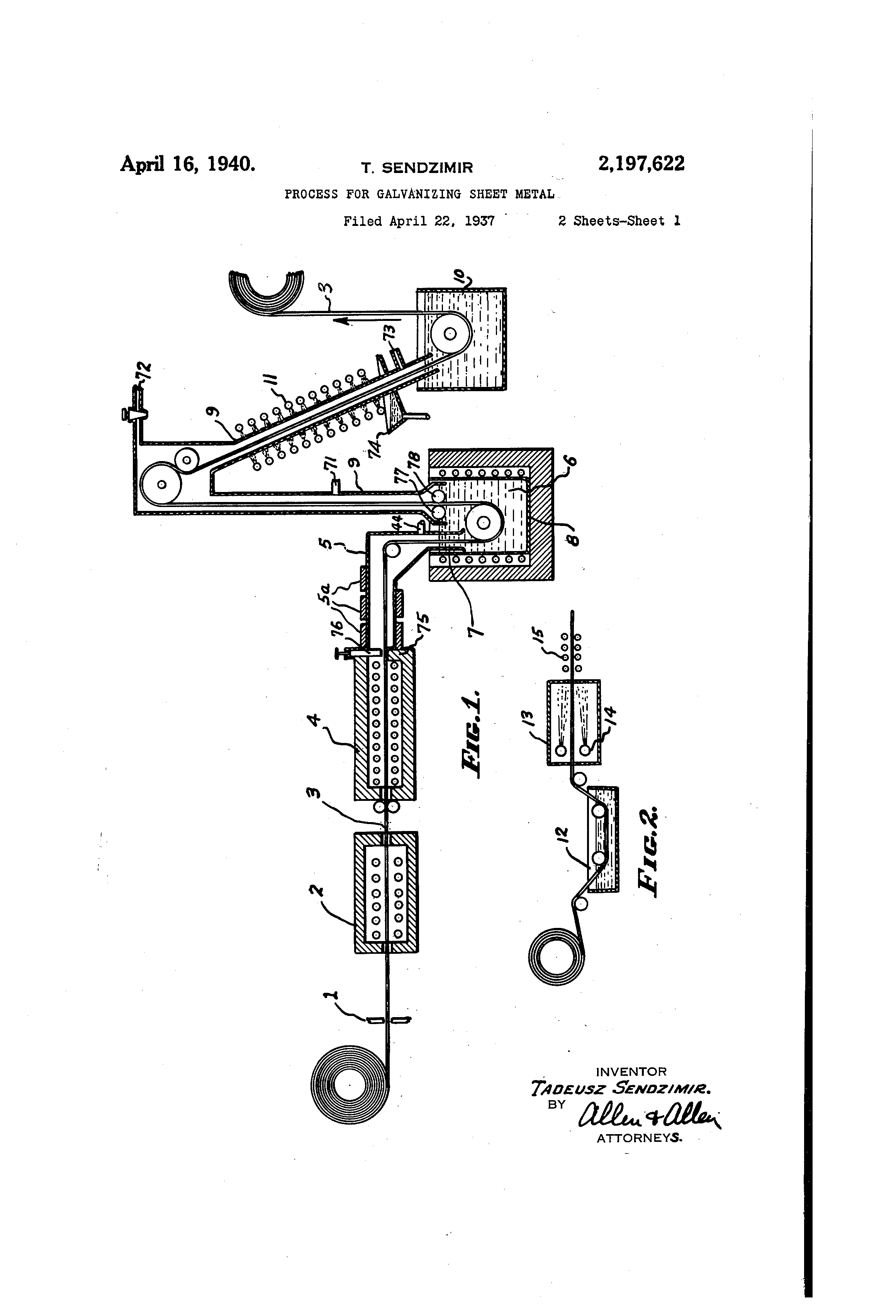Patents Galvanizing Sketch Coloring Page